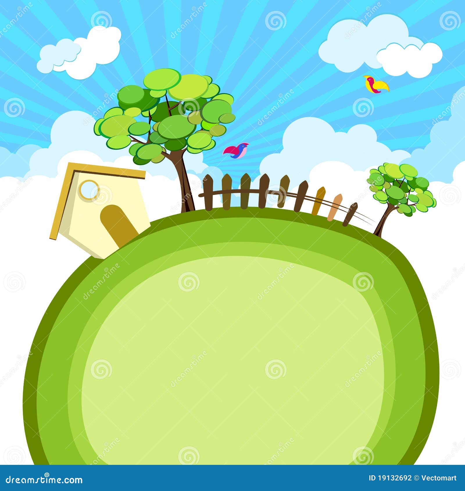 Green Home stock vector. Illustration of house, care - 19132692