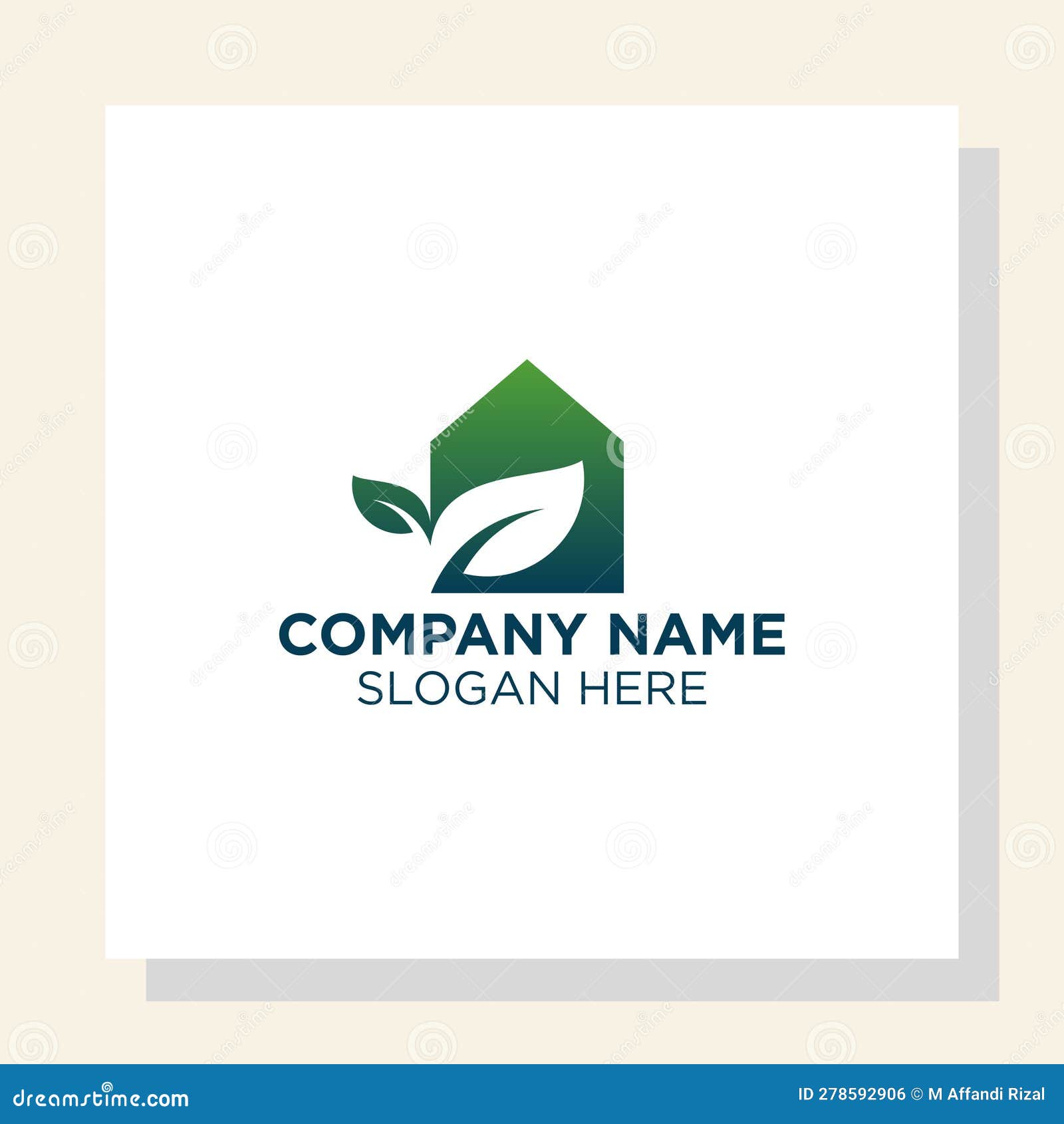Green Home Logo Vector, Building Logo Identity, Construction Company ...