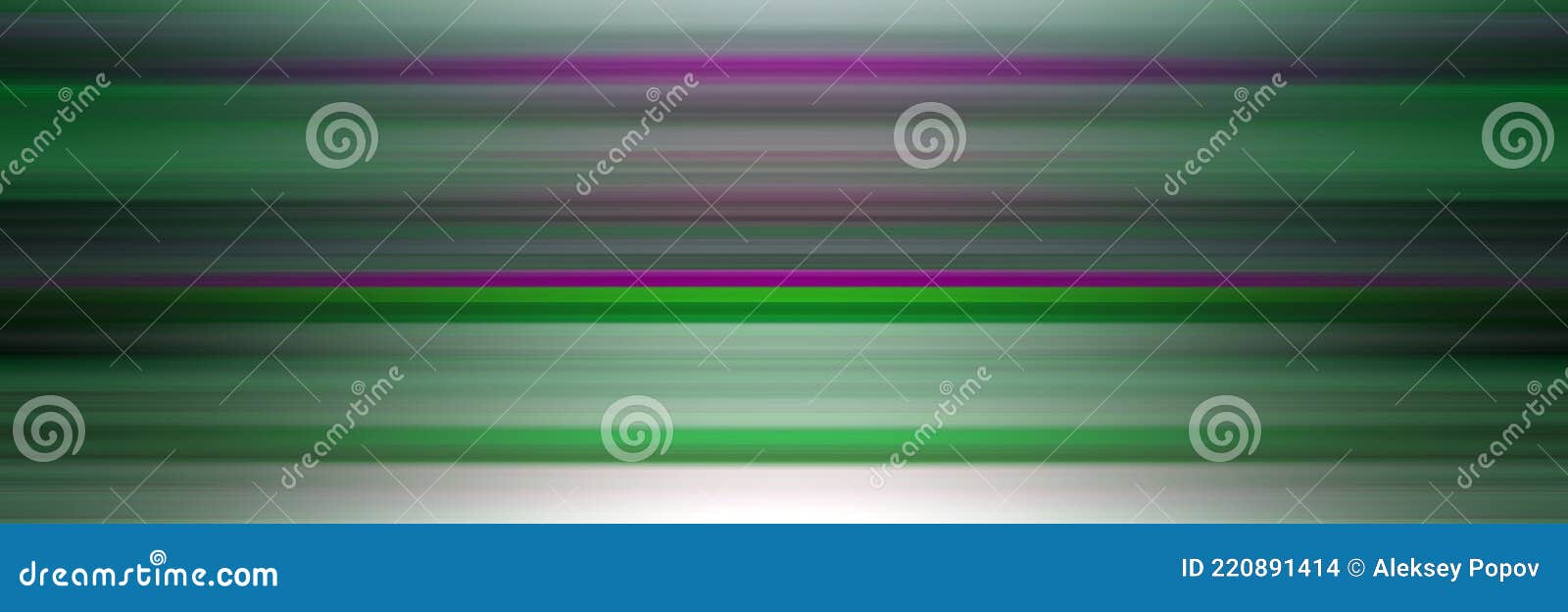 Green Horizontal Strip Lines. Abstract Background Stock Illustration ...