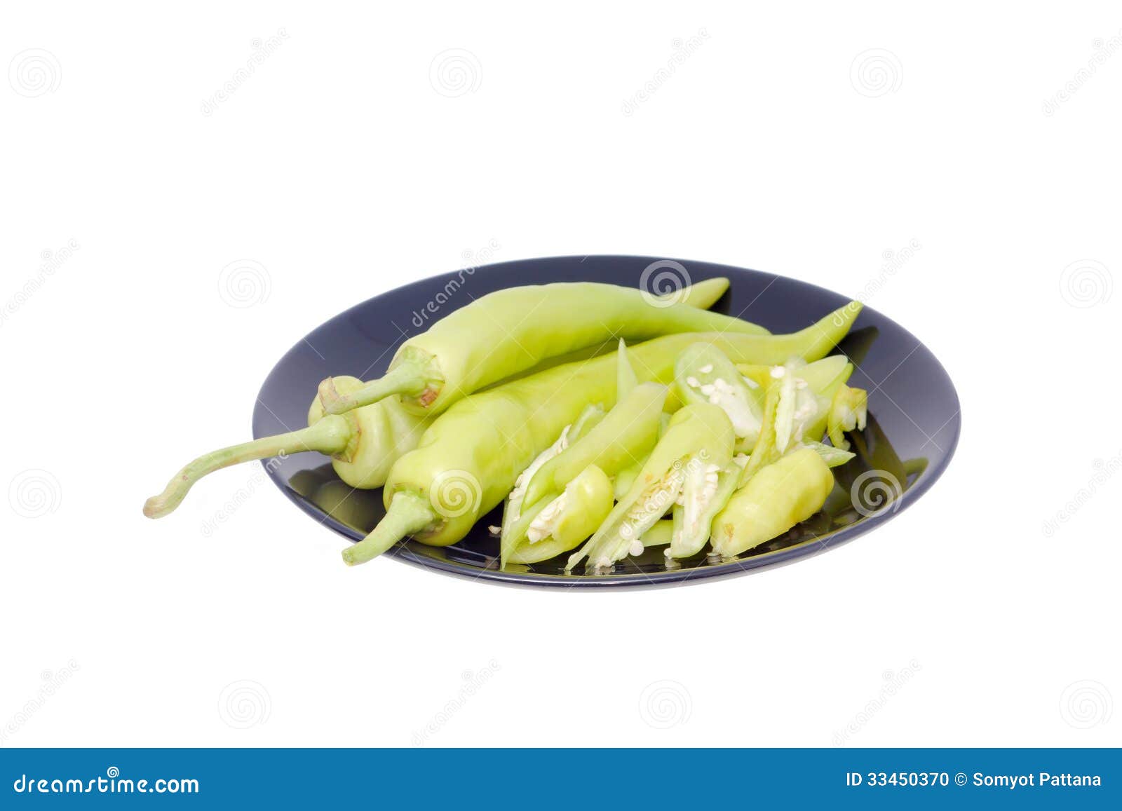 Green hot chilli pepper stock photo. Image of cayenne - 33450370