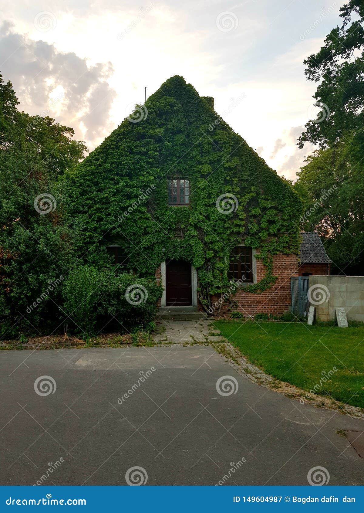 Green stock image. Image of house, colours, grass, tree - 149604987