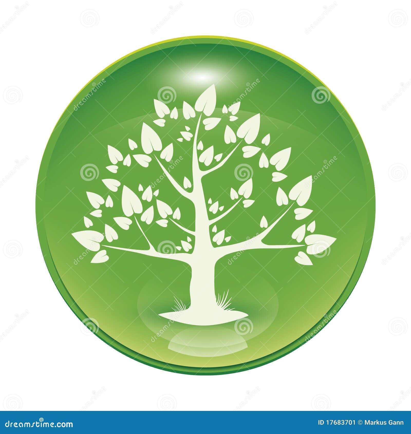 Green icon stock vector. Illustration of graphic, design - 17683701