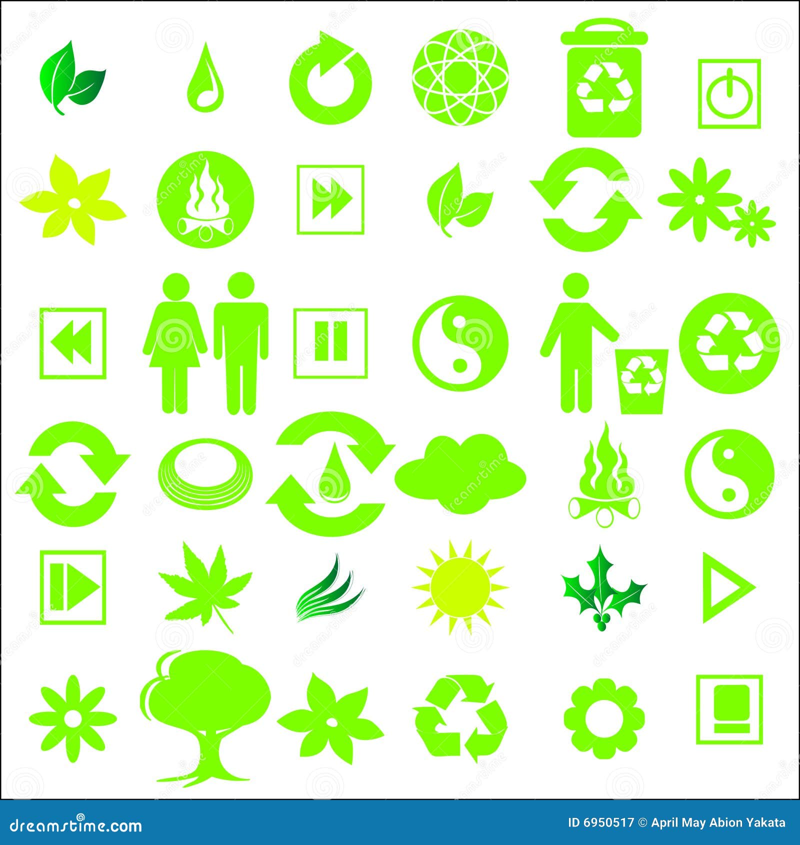 Green icons stock illustration. Illustration of help, fire - 6950517