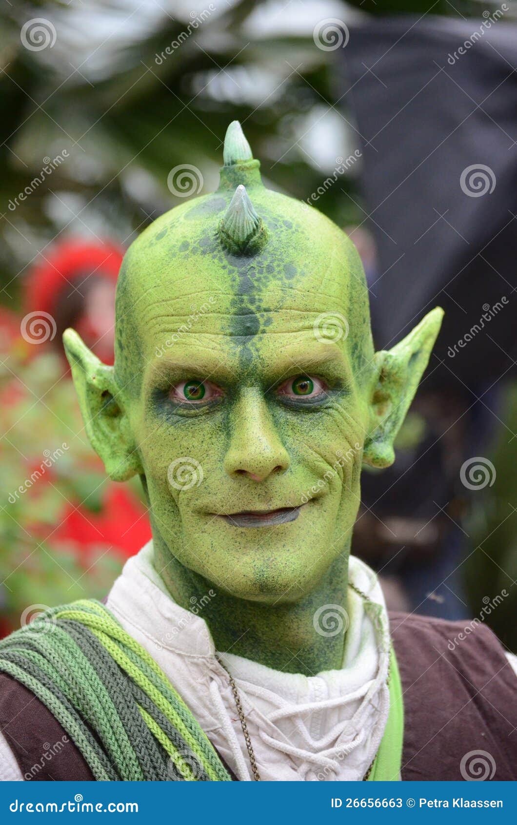 Green Imp Elf Goblin Kobold Hob Woodelf Editorial Stock Photo - Image ...