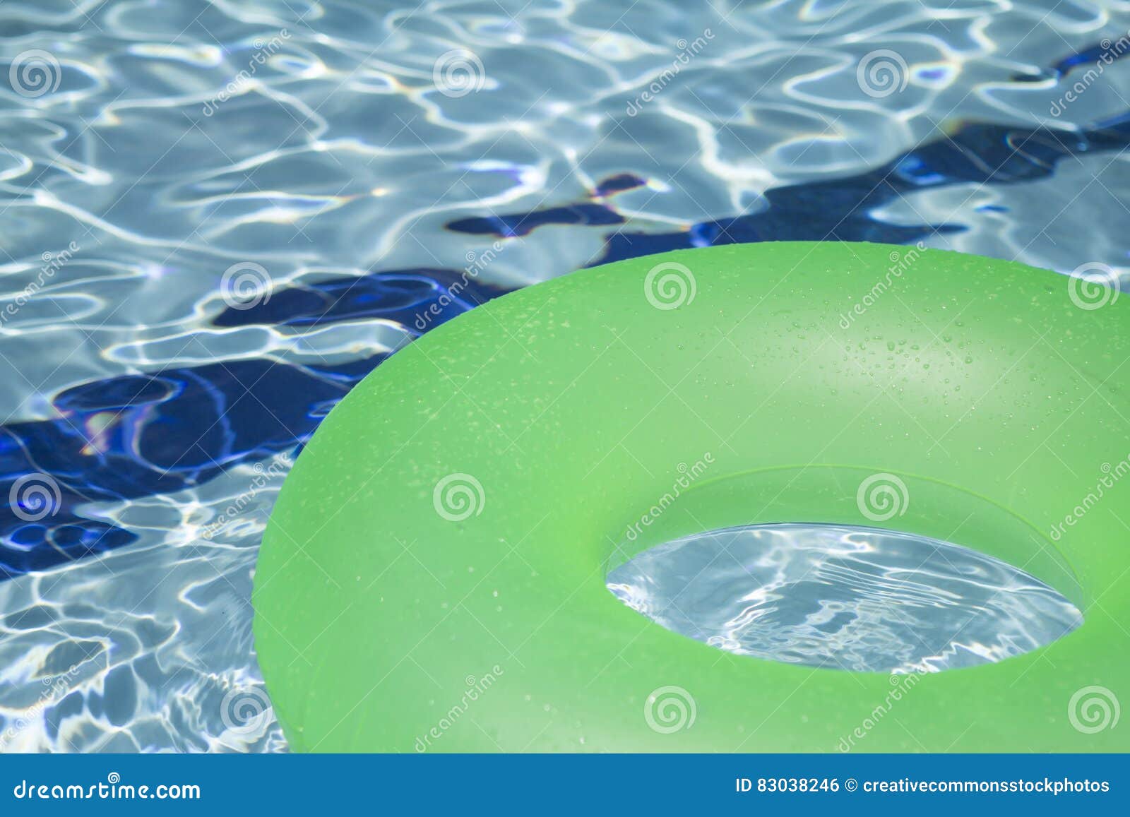 Green Inflatable Floatie Picture. Image: 83038246