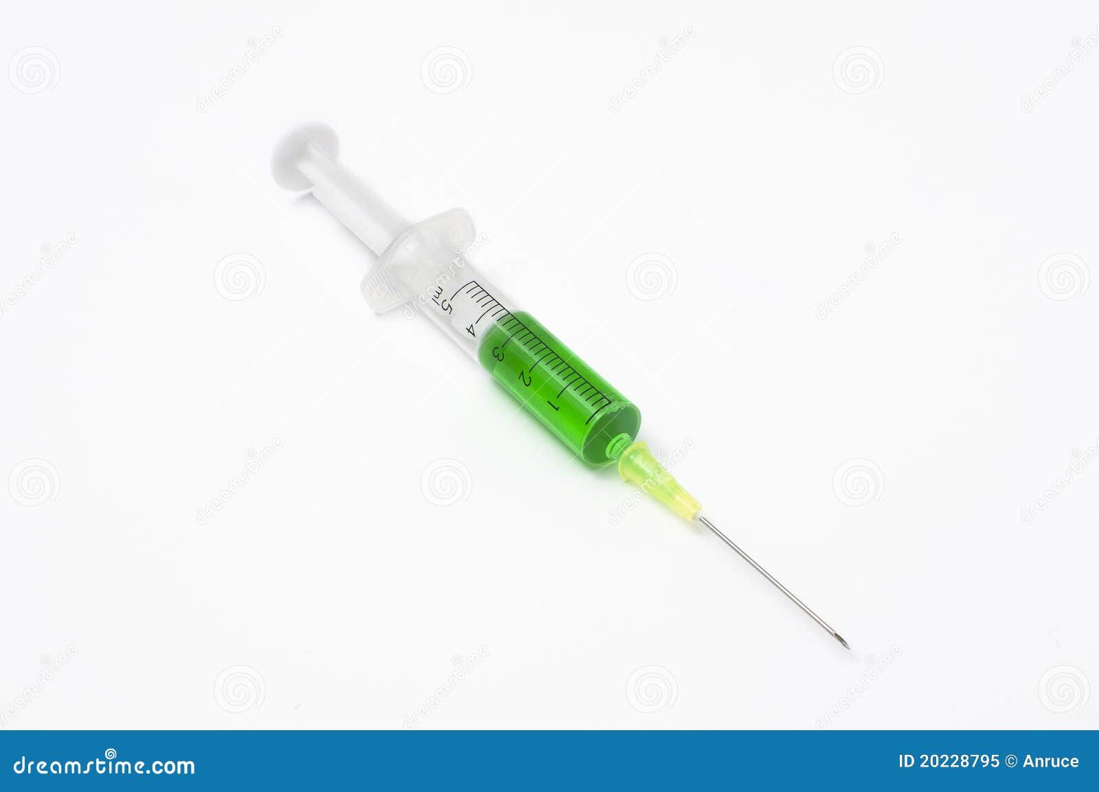 Green injection stock image. Image of needle, health - 20228795