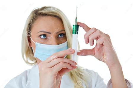 Green injection stock photo. Image of bottle, laboratory - 23137880