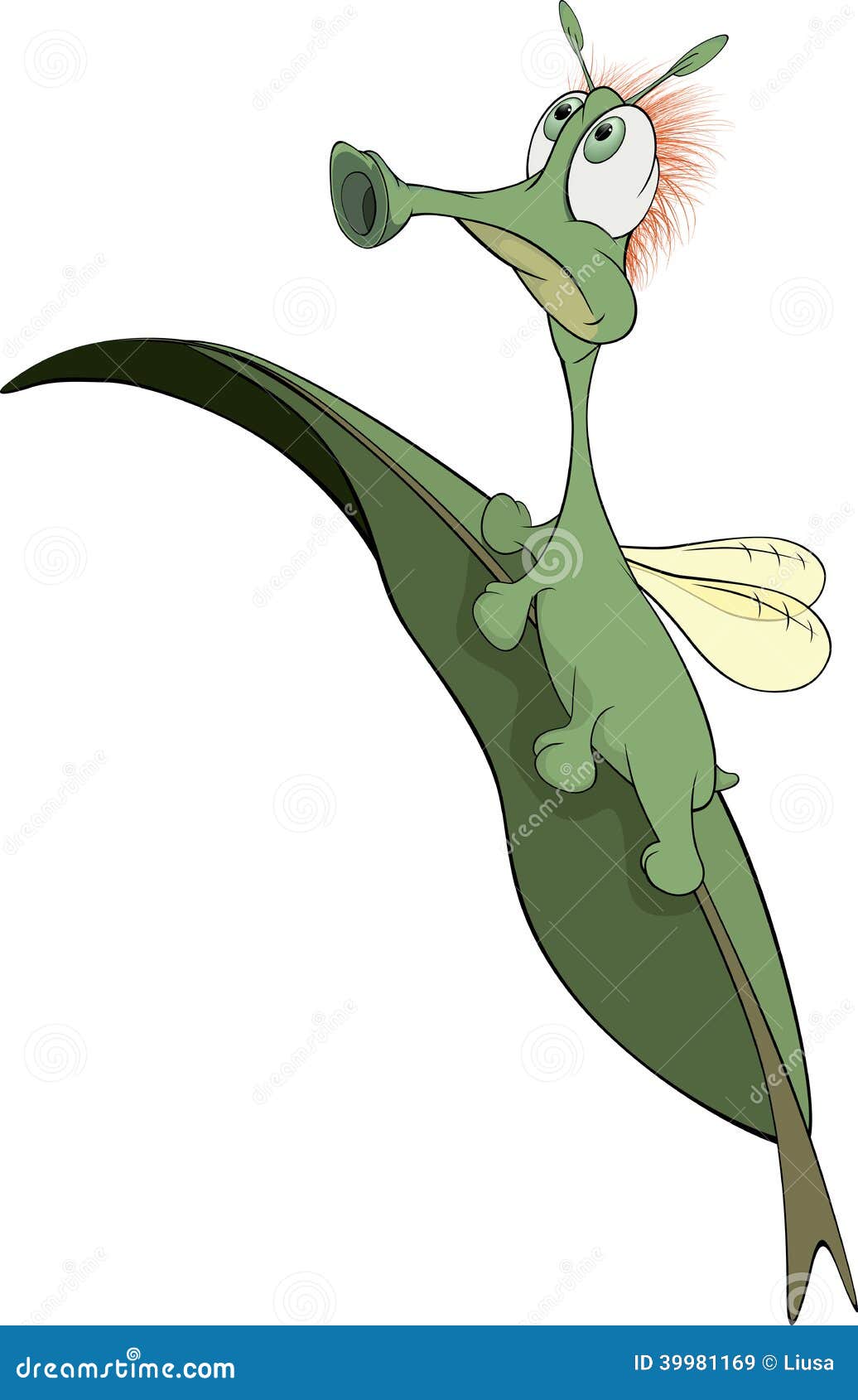 Green Insect Cartoon | CartoonDealer.com #39981169