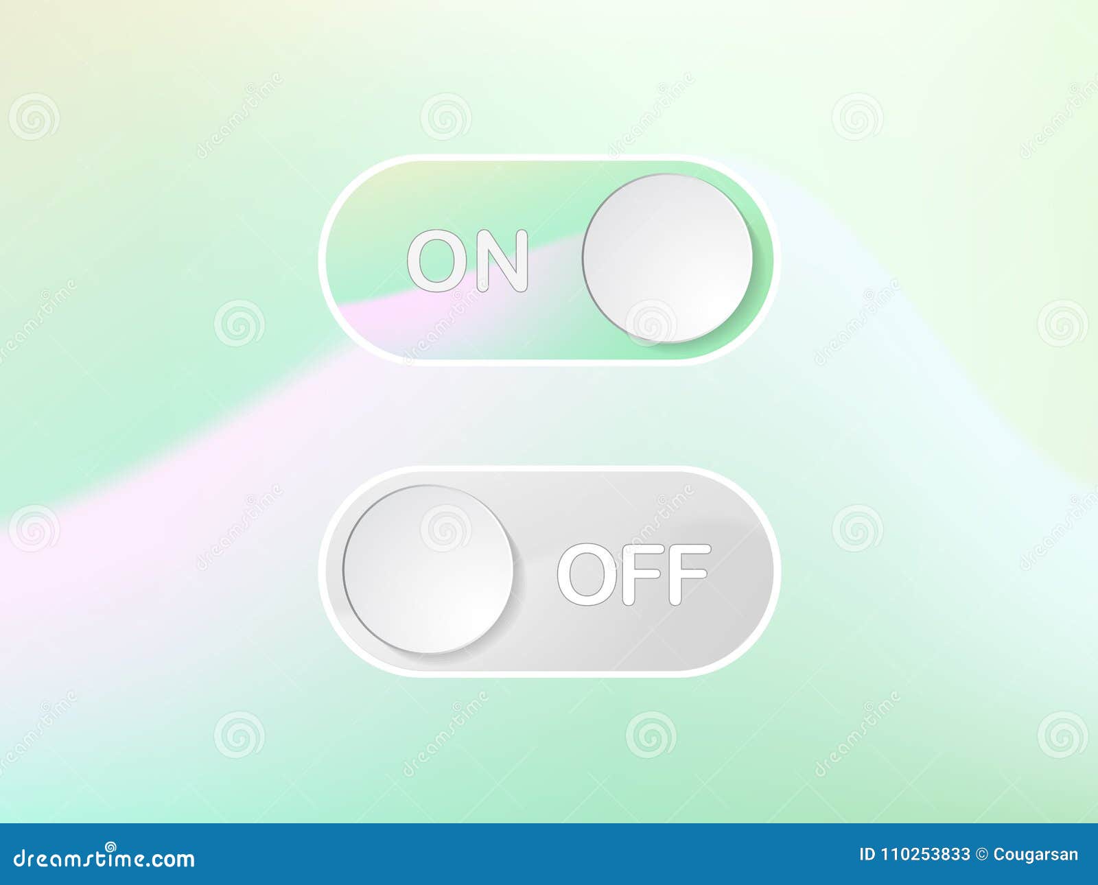 Green Man And Toggle Switches Royalty-Free Stock Photography ...