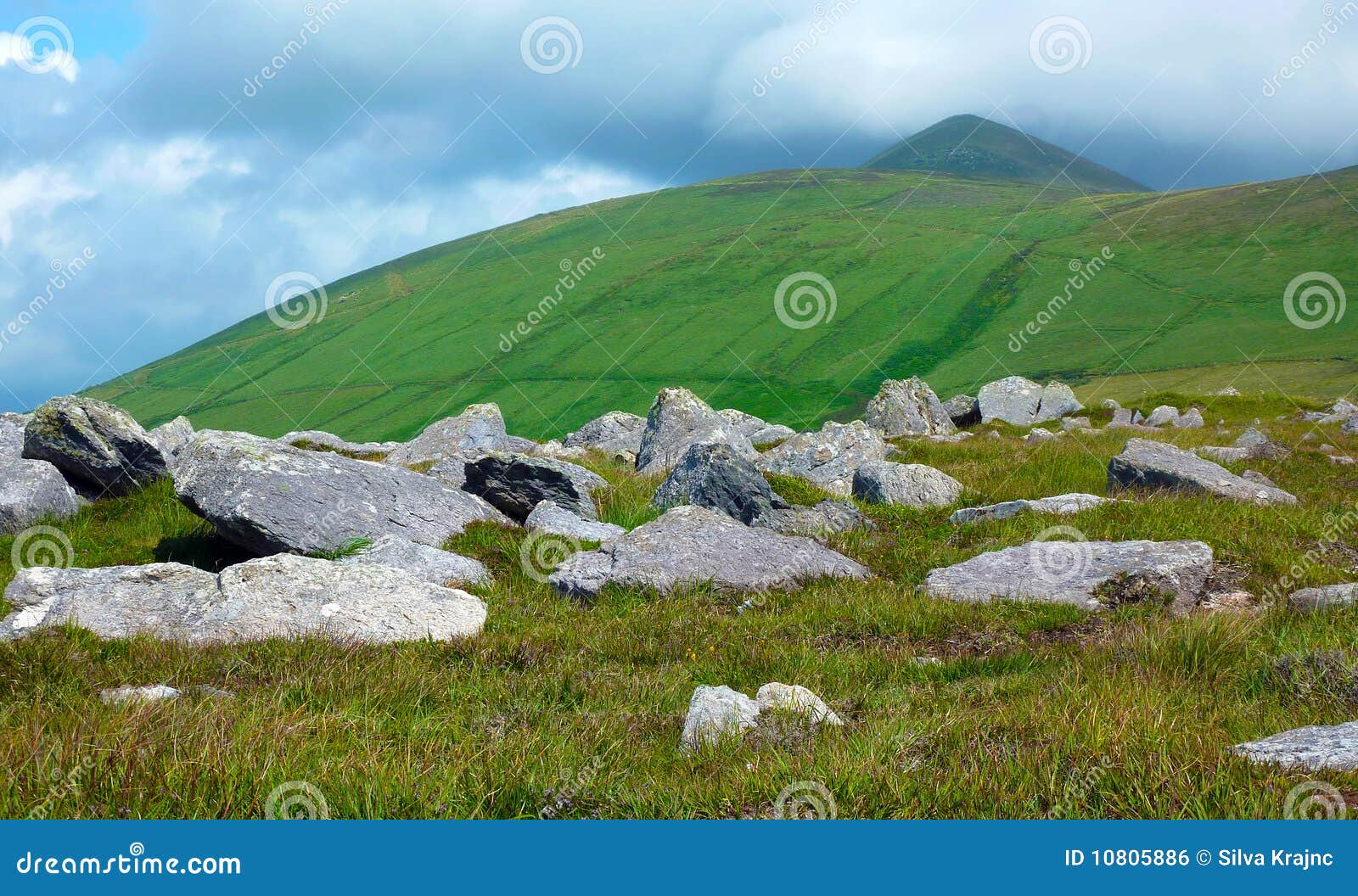 Green irish landscape stock photo. Image of gaelic, shore - 10805886