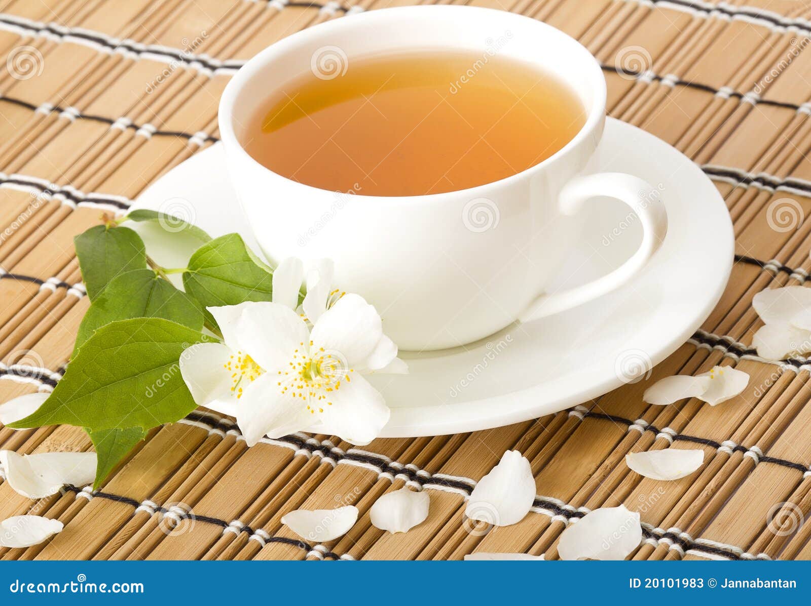 Green jasmine tea stock image. Image of cafe, bath, chinese - 20101983