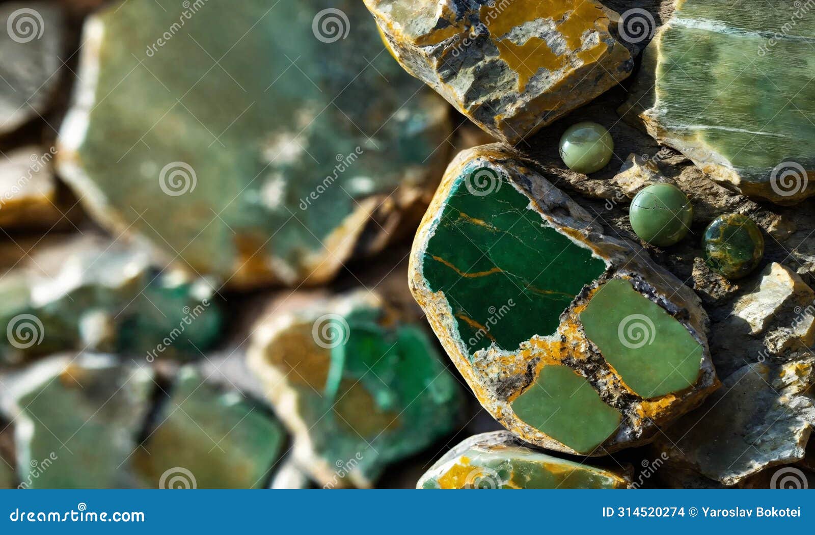 Green Jasper Stone Wall Texture Brick Stock Illustration - Illustration ...
