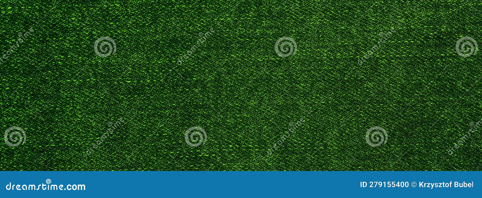 Green Jeans with a Visible Interesting Texture. Background Stock Photo ...