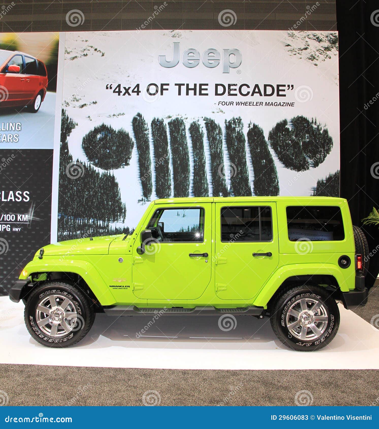 Green Jeep editorial stock photo. Image of american, ontario - 29606083