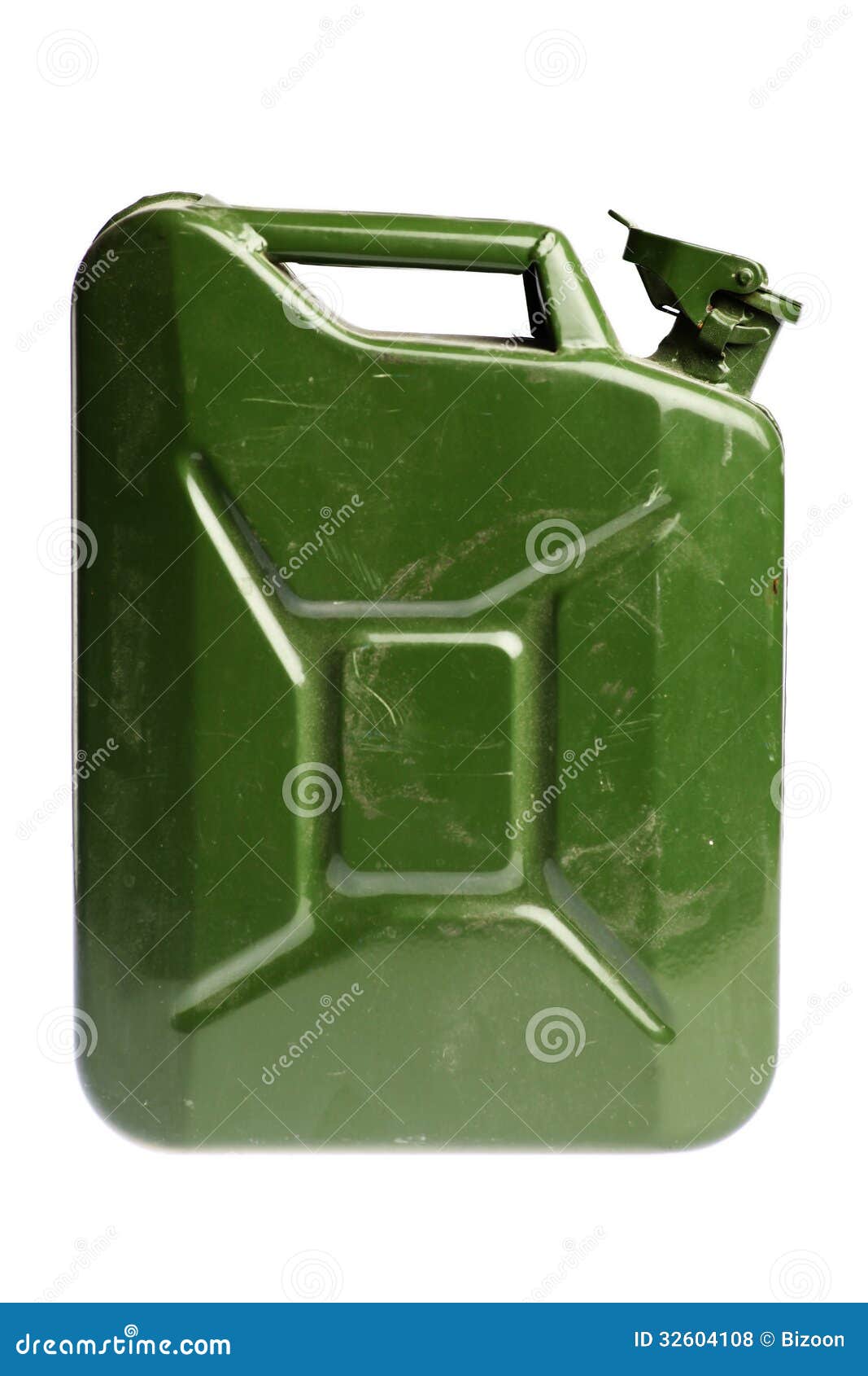 Green jerrycan stock photo. Image of fuel, gasoline, jerrycan - 32604108