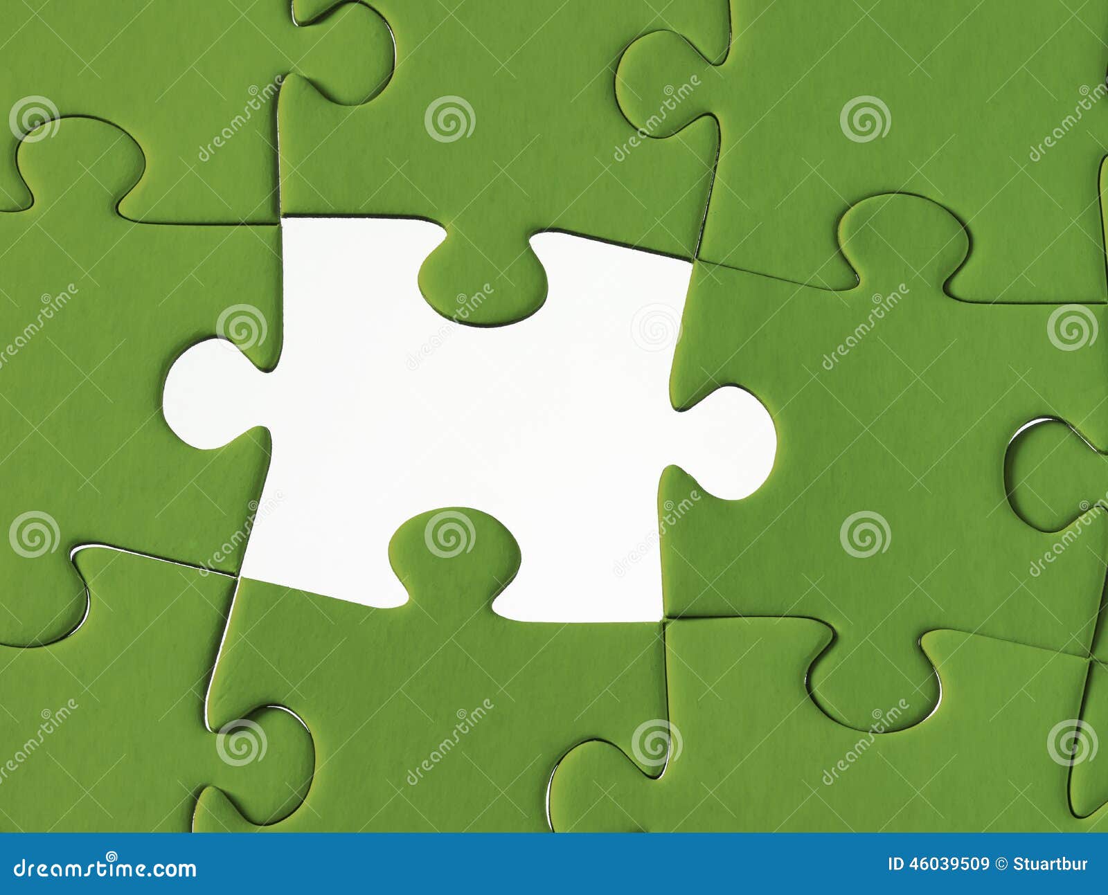Green Jigsaw Puzzle stock image. Image of solution, group - 46039509
