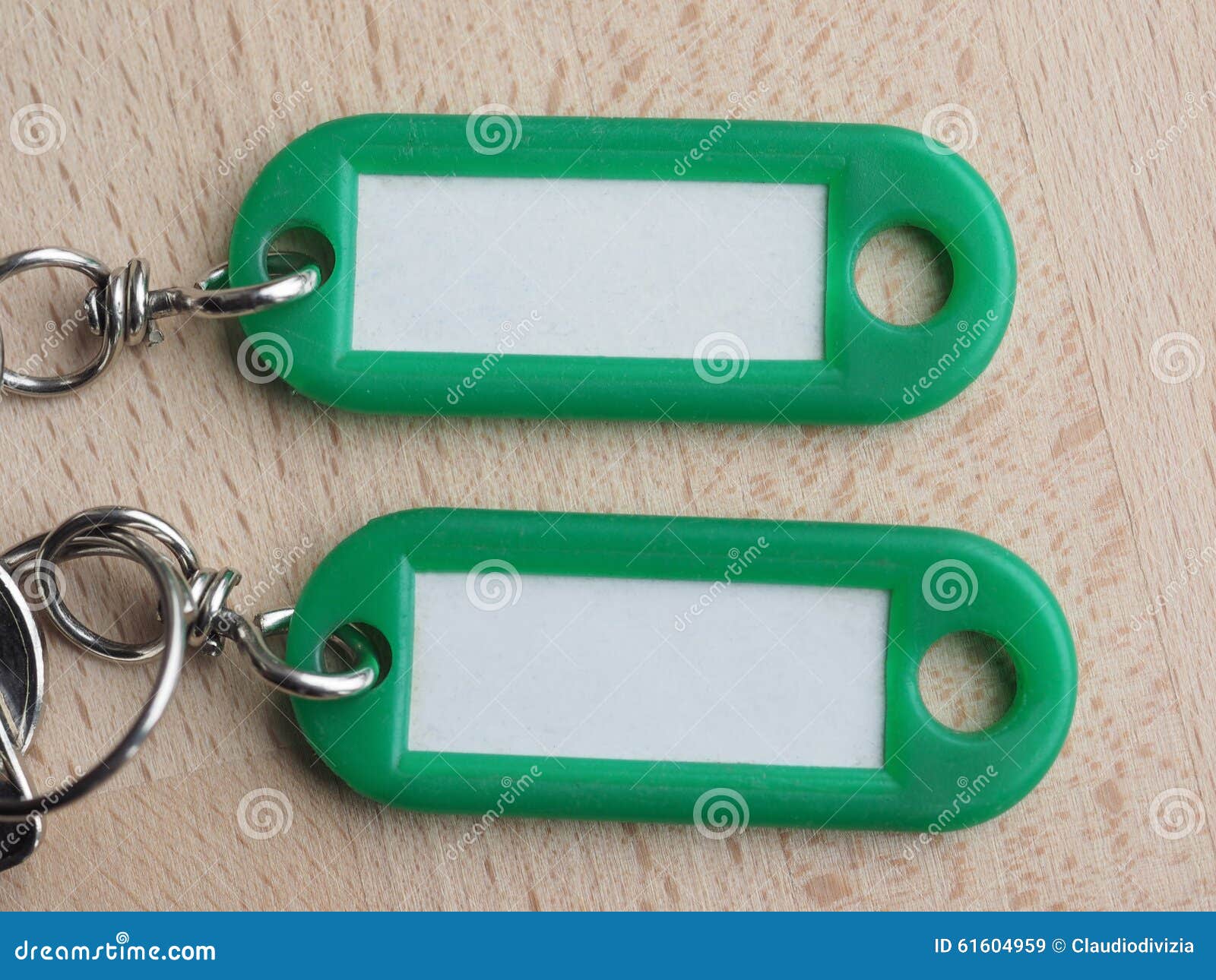 Green keyring stock image. Image of space, keyfob, paper - 61604959