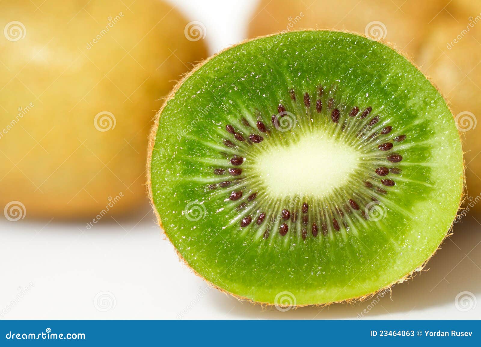 Green kiwi stock image. Image of sweet, taste, vegetarian - 23464063