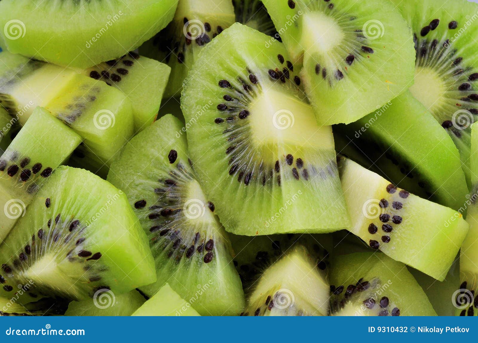 Green kiwi stock photo. Image of nature, abstract, fresh - 9310432