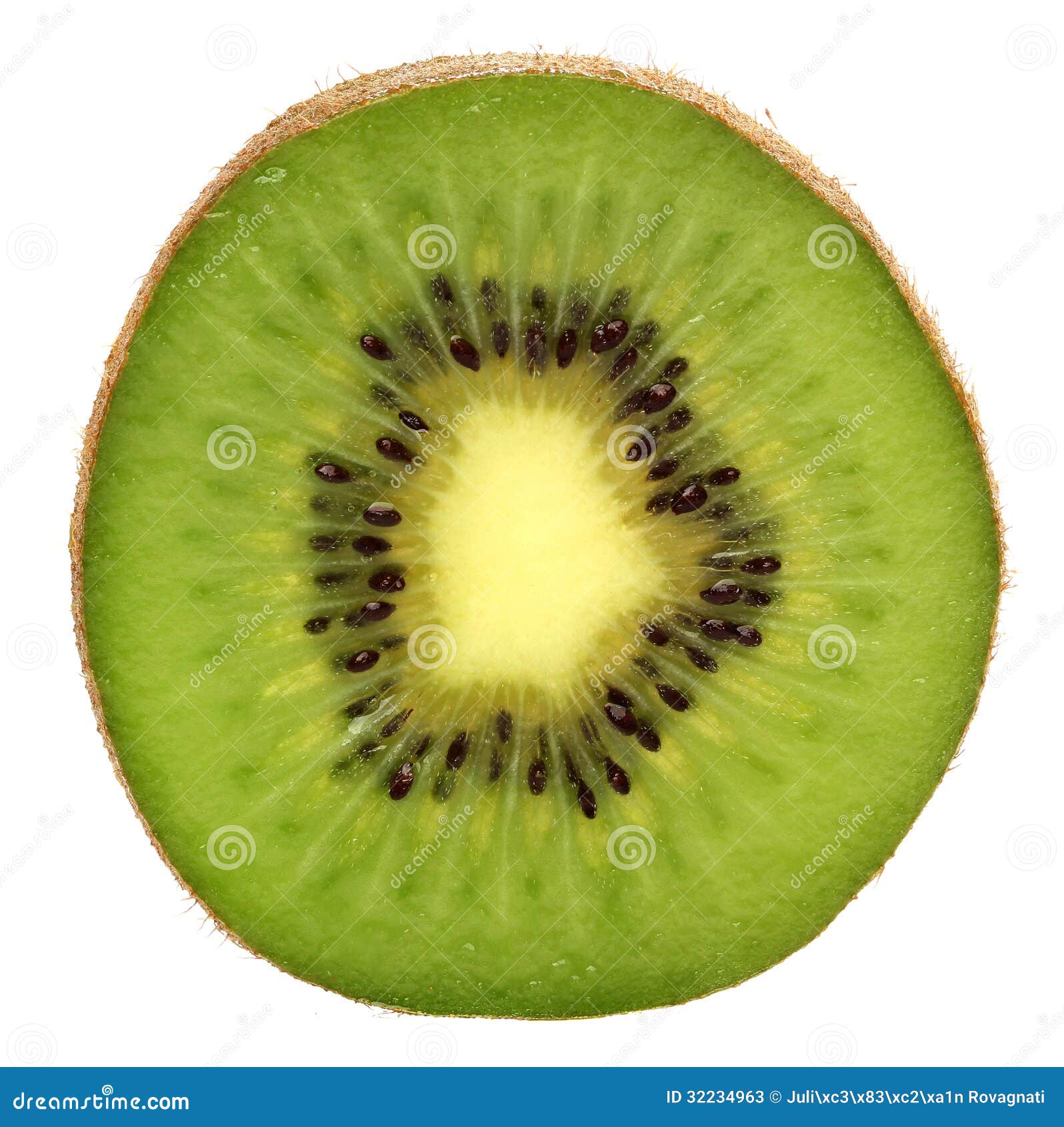 Green Kiwi Isolated on White Stock Image - Image of energy, green: 32234963