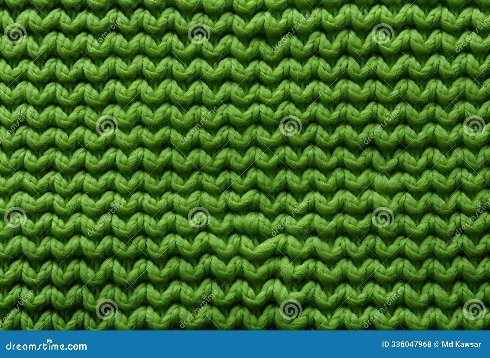 Seamless Green Knitted Wool Fabric Texture Stock Illustration ...