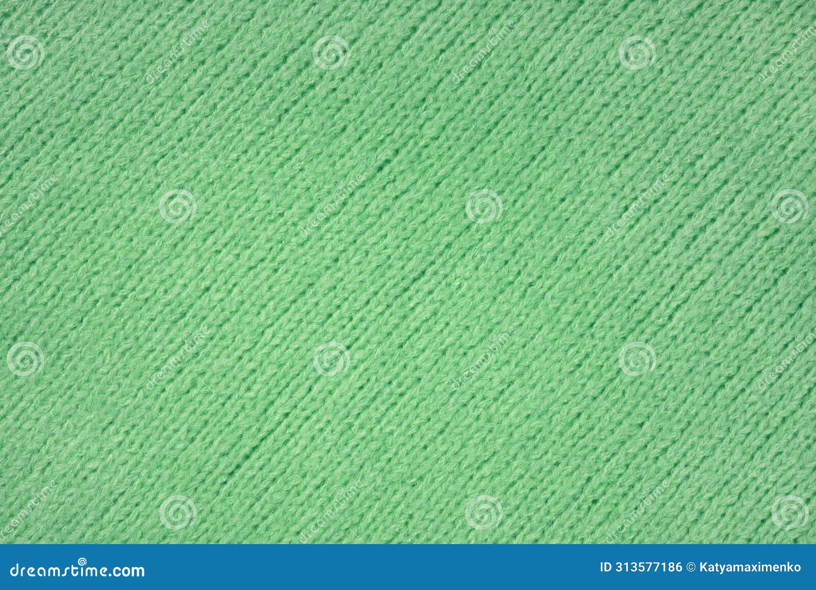 Green Knitted Woolen Jersey Fabric with Diagonal Weaving, Sweater ...