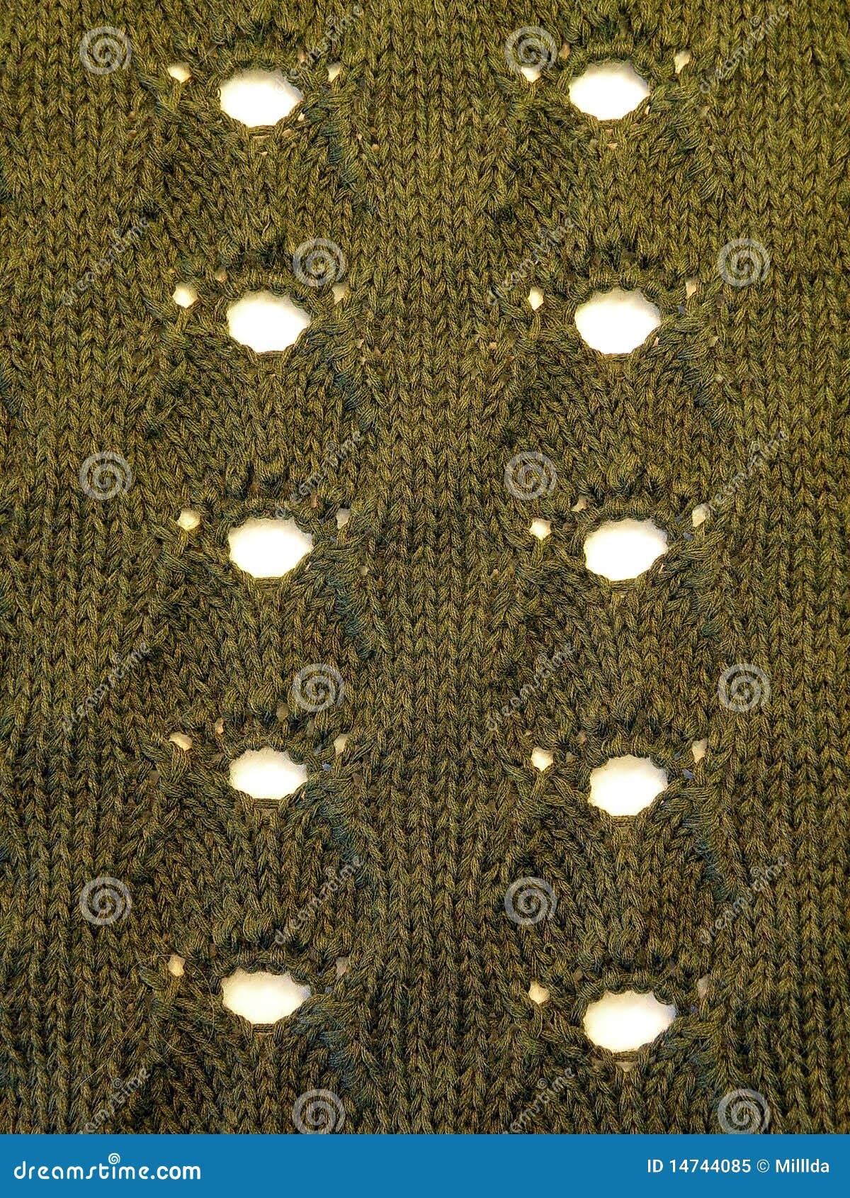 Green knitting stock image. Image of wool, decorative - 14744085