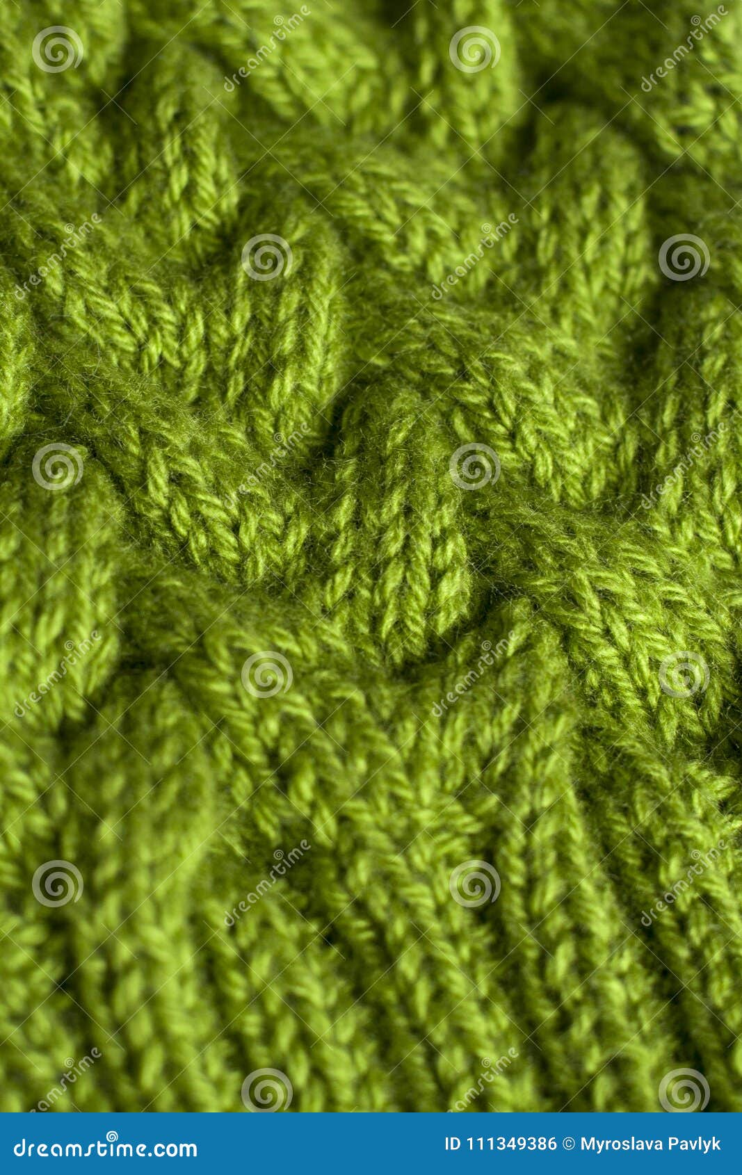 Green Knitting Fabric Texture Background or Knitted Pattern Back Stock ...