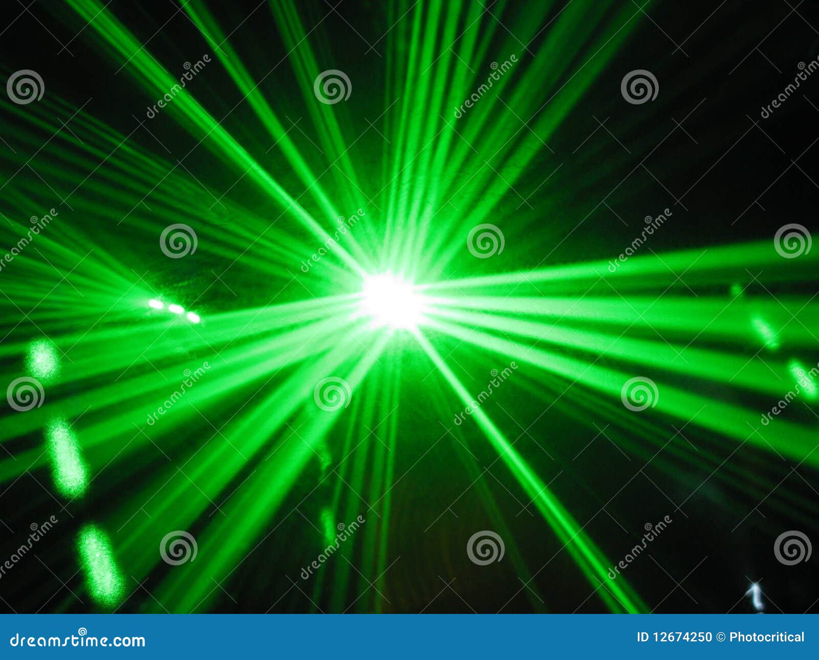 Green lasers stock photo. Image of background, light - 12674250