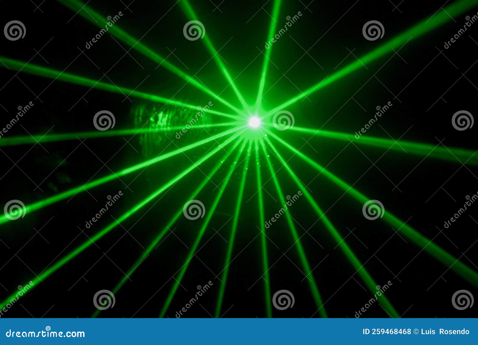 Green laser lights stock illustration. Illustration of circle - 259468468