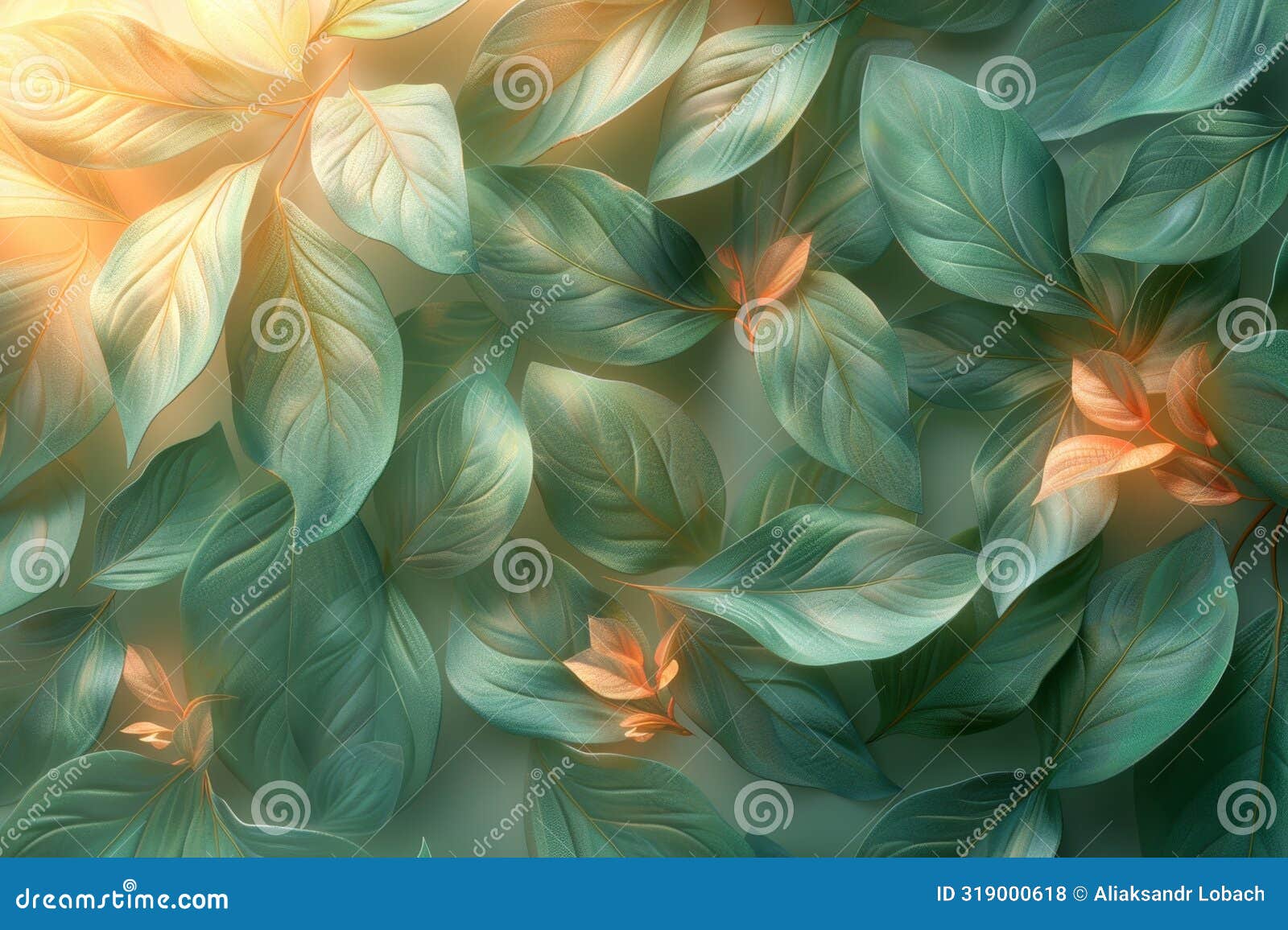 Green Leaf Background, Environmental Background and Desktop Wallpaper ...
