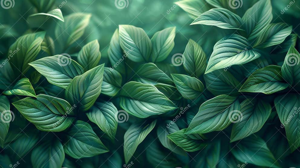 Green Leaf Background, Environmental Background and Desktop Wallpaper ...