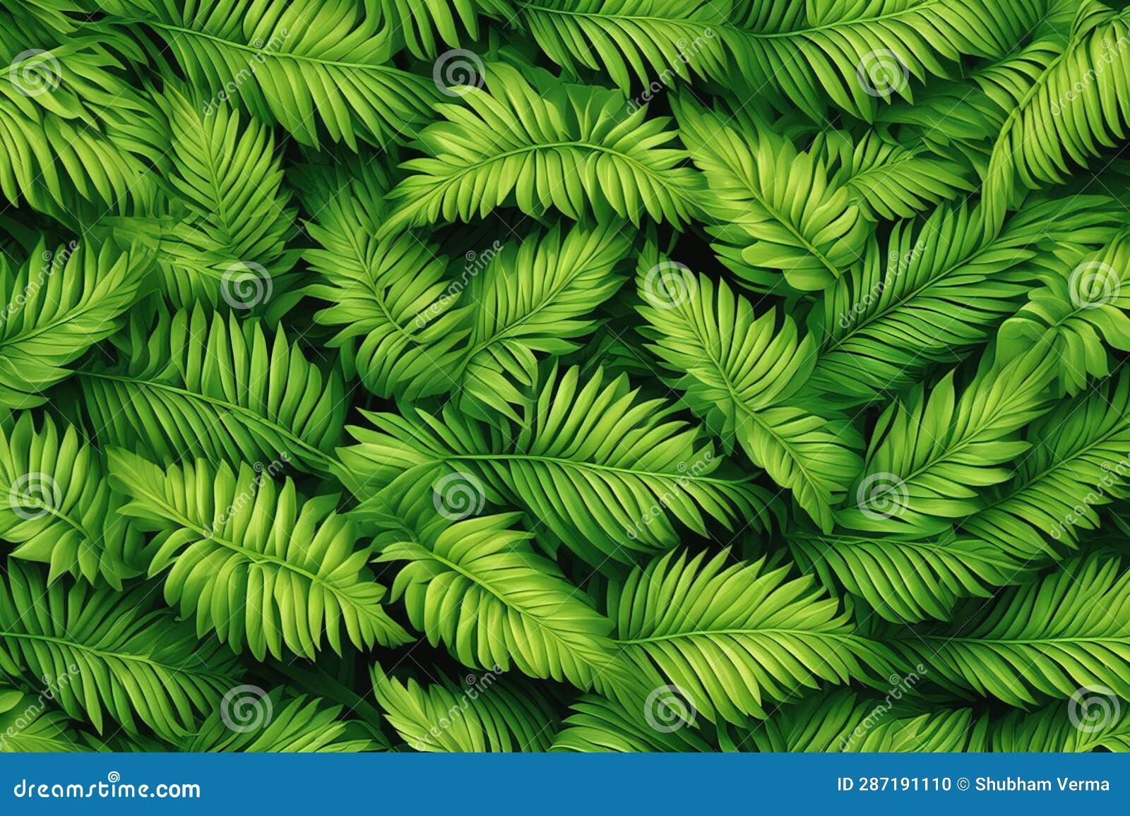 Green Leaf Background, Natural Pattern Stock Illustration ...