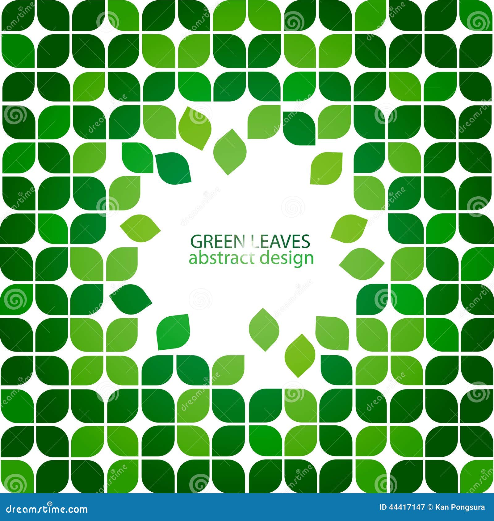 Green Leaf design stock vector. Illustration of nature - 44417147