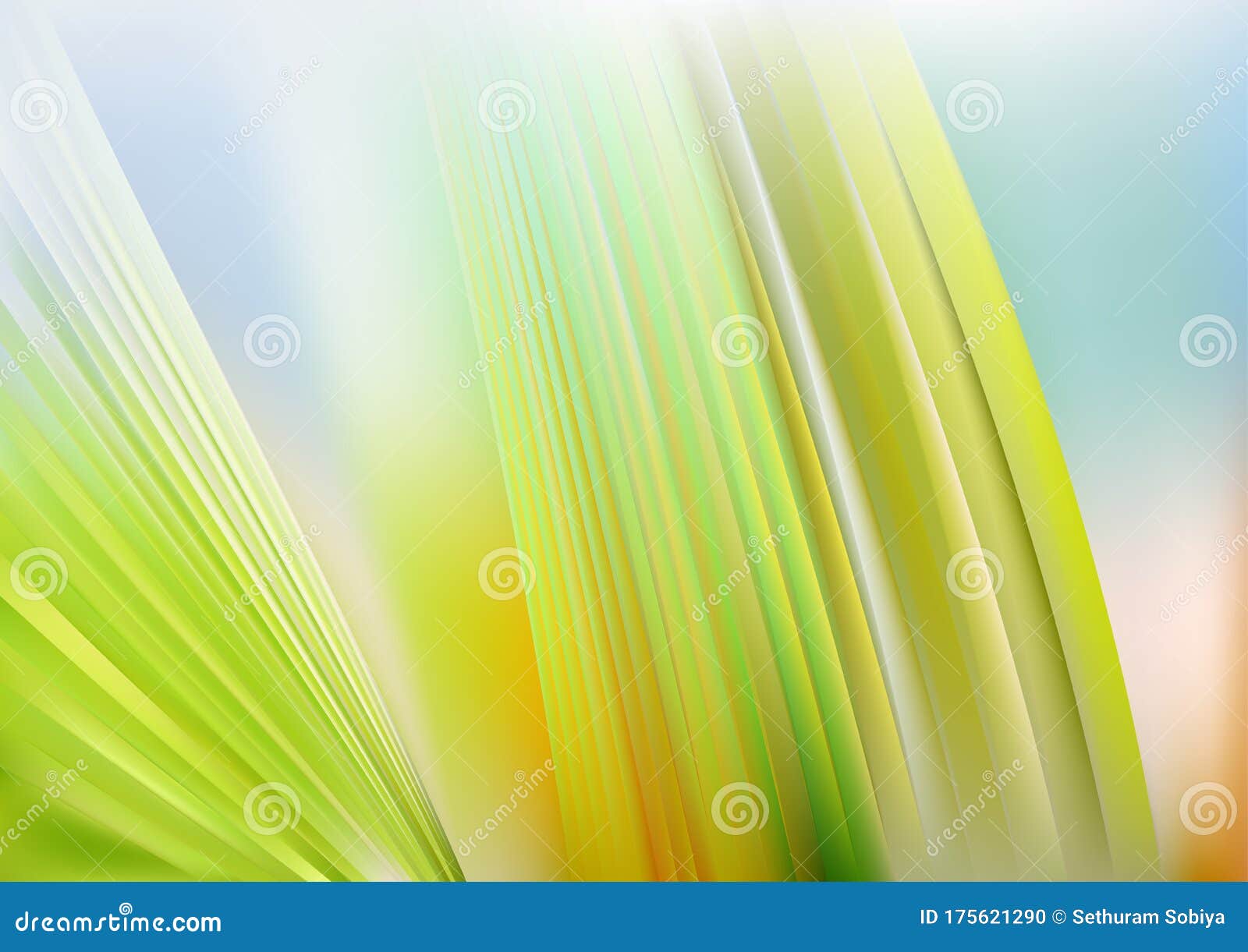 Green Leaf Element Background Vector Illustration Design Stock Vector ...