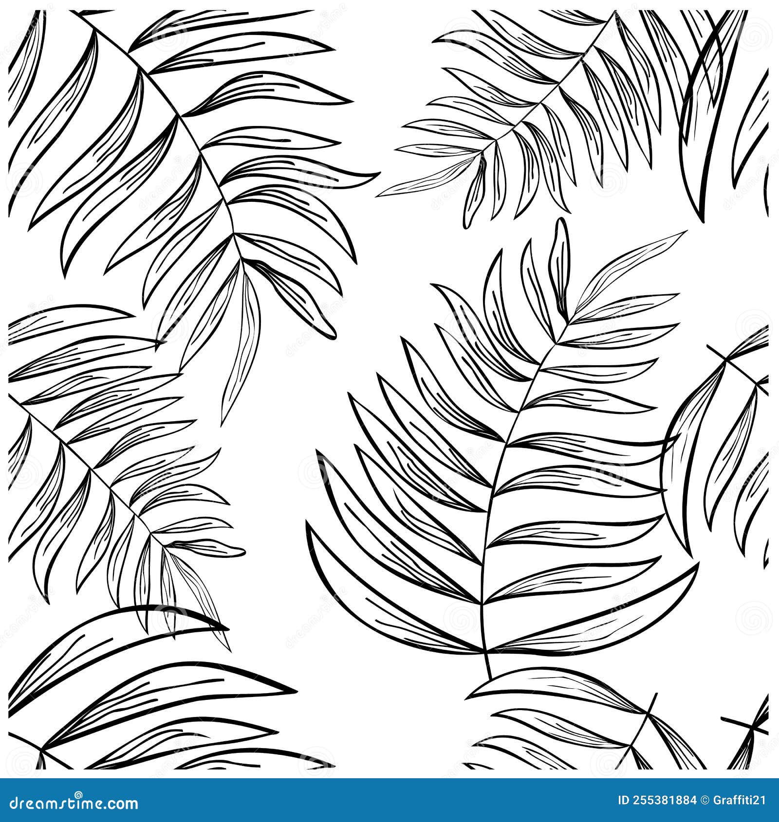 Green Leaf Pattern Texture Abstract Background. Green Tropical Leaves ...