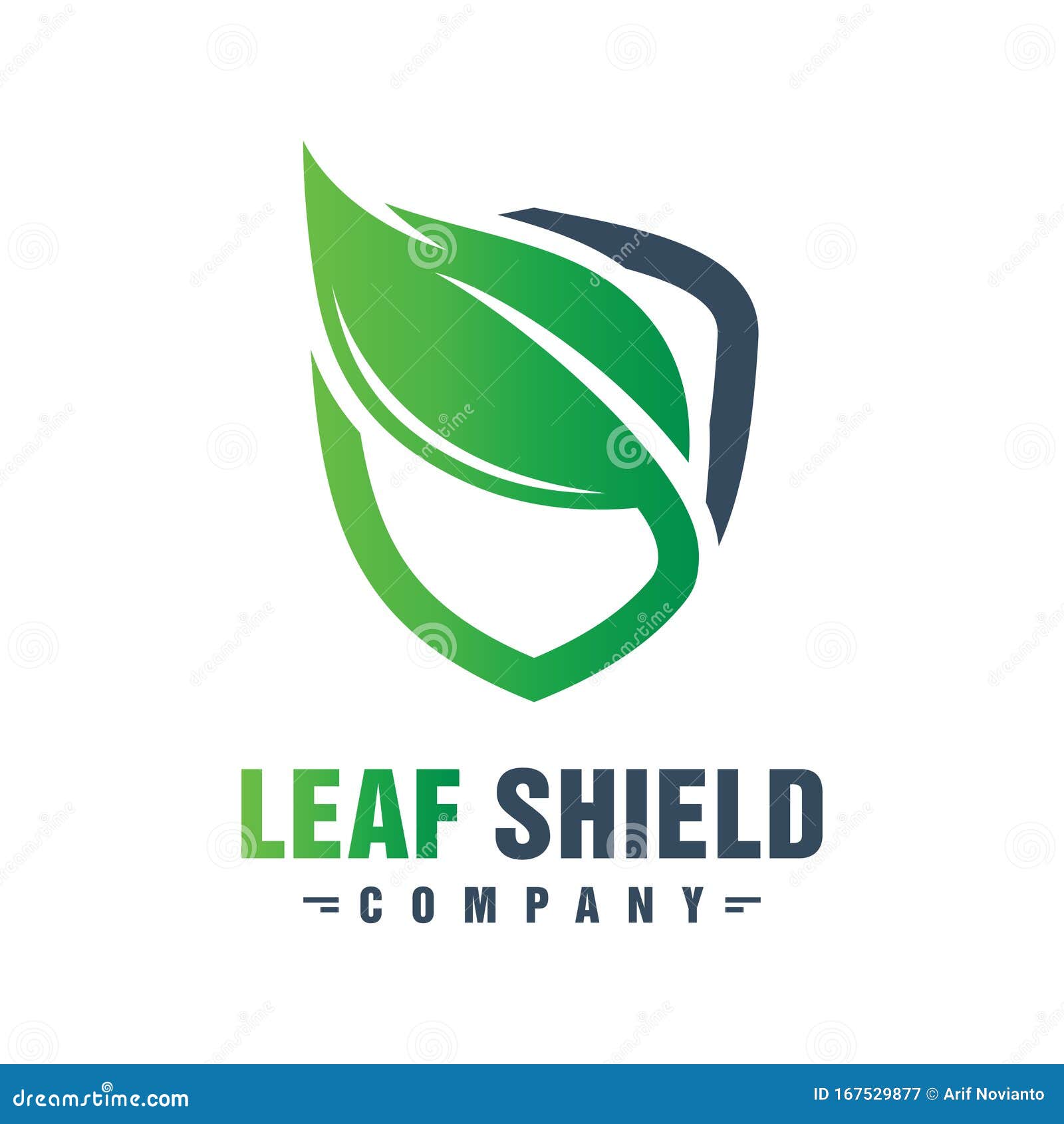 Leaf In Shield Logo Design. Safety And Security Icon, Earth And Trees ...