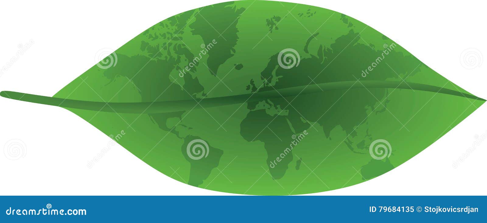 Green leaf stock vector. Illustration of country, asia - 79684135