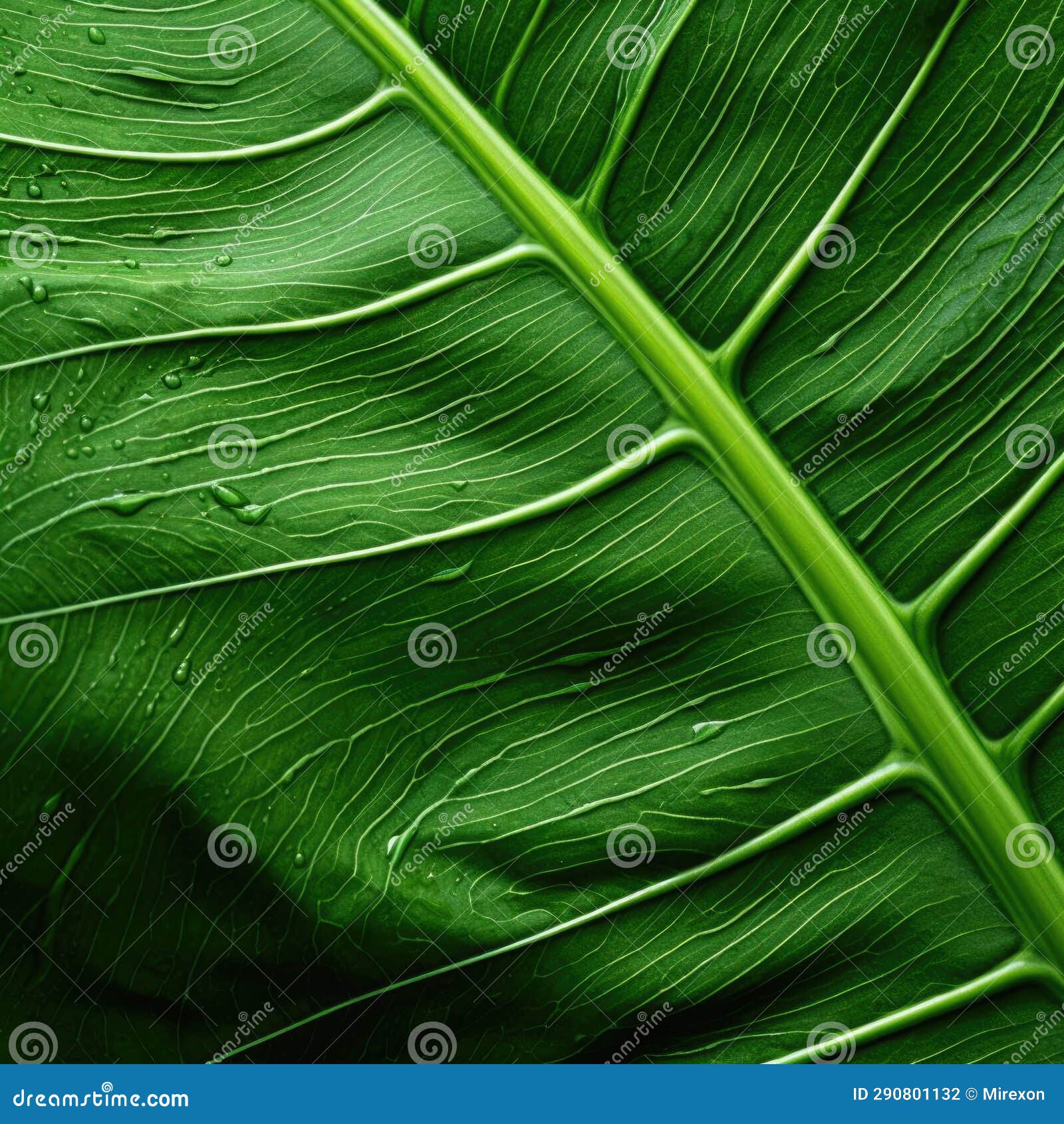 Green Leaves Background. Green Leaves Color Tone Close-up Stock Photo ...