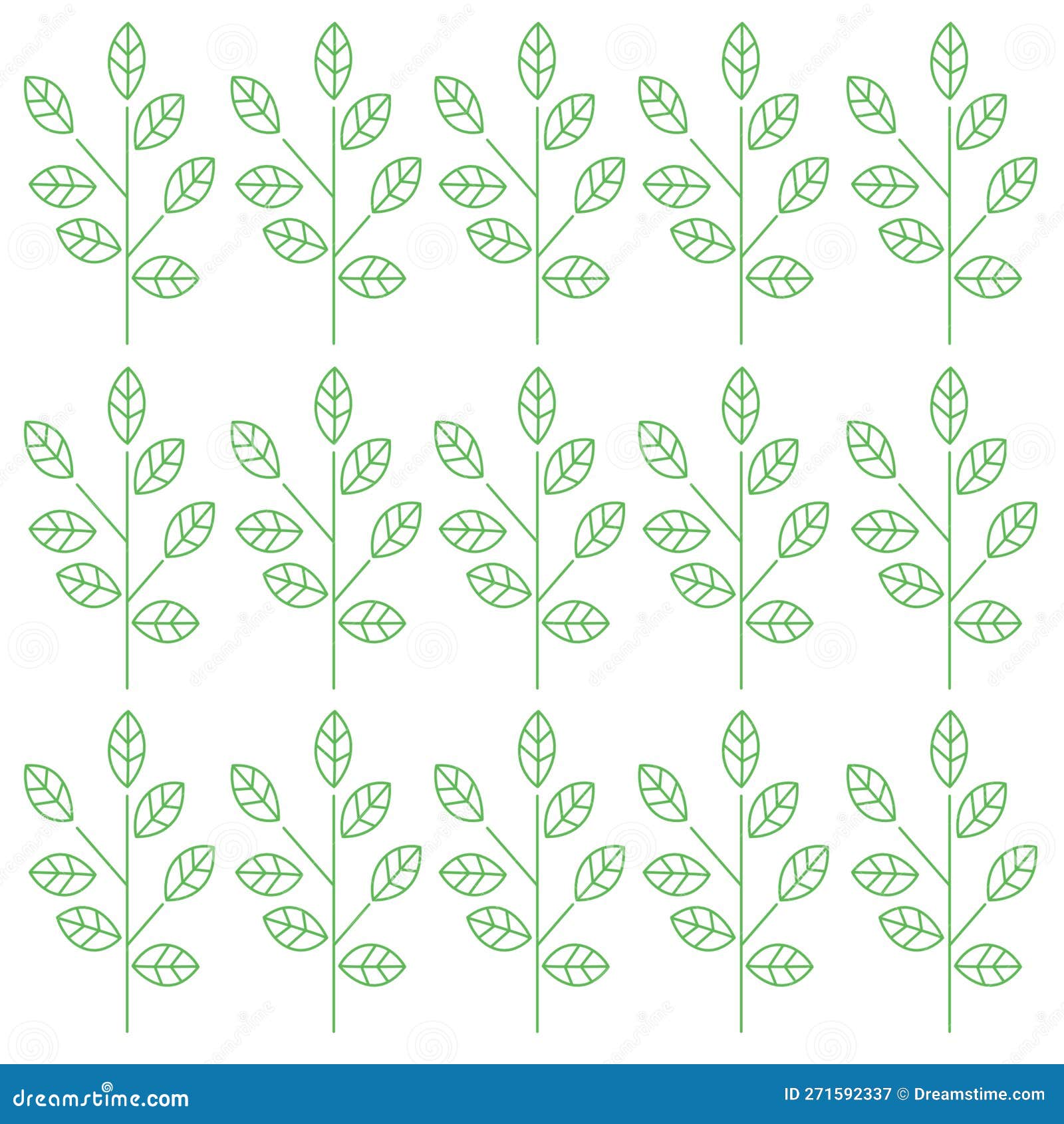 Green Leaves Pattern, Texture, Background Stock Vector - Illustration ...