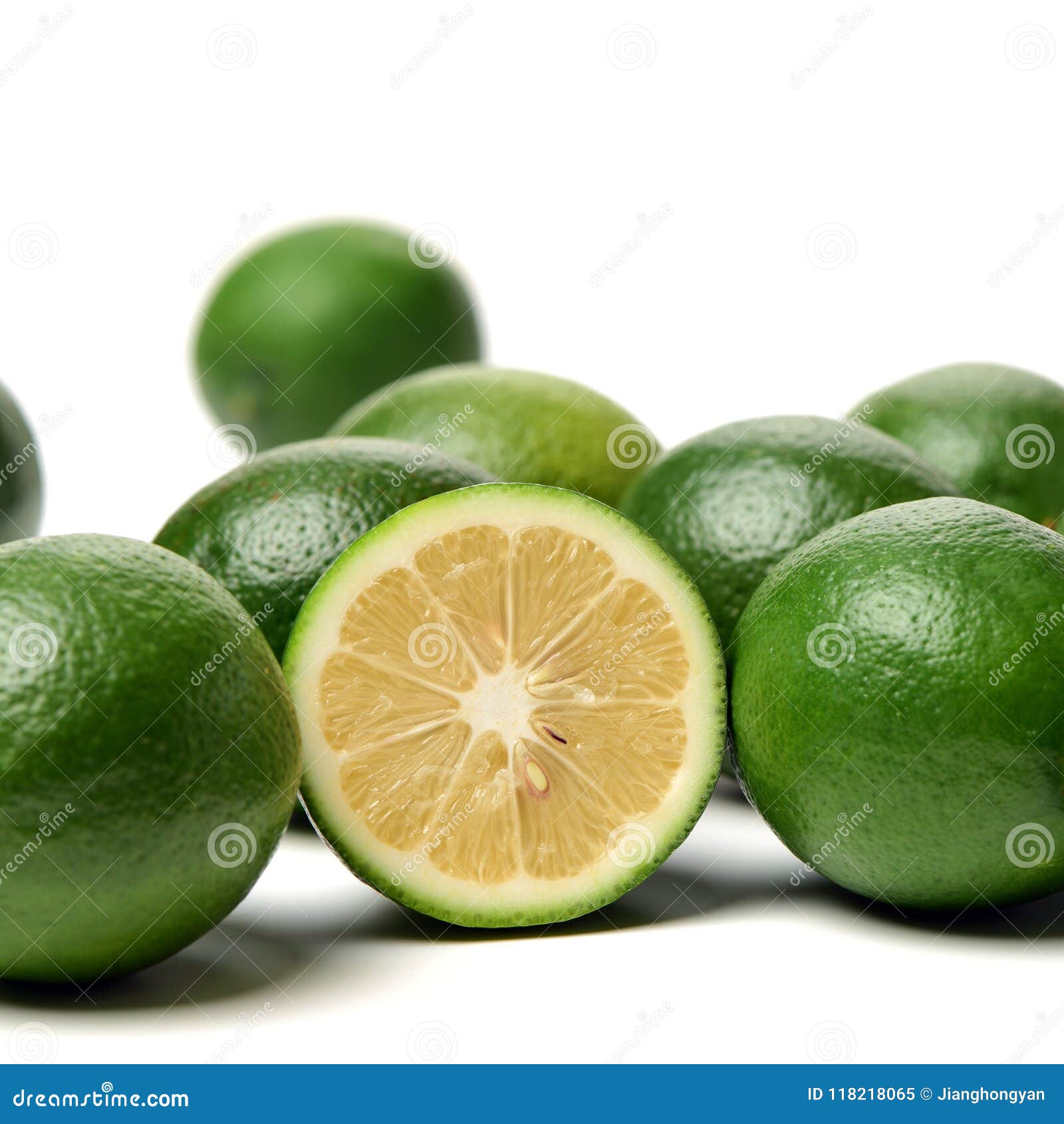 Green lemon stock image. Image of fresh, lemon, vivid - 118218065