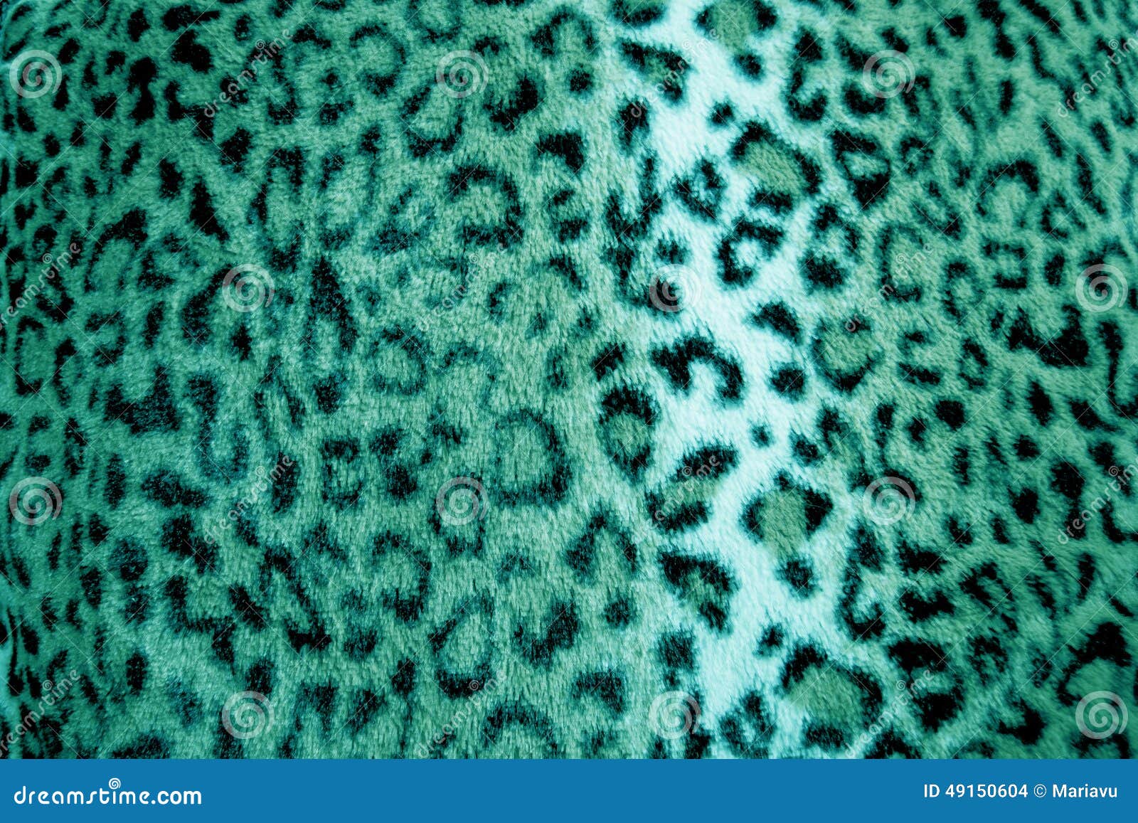 Green Leopard Animal Print Fur Pattern - Fabric Stock Photo - Image of ...