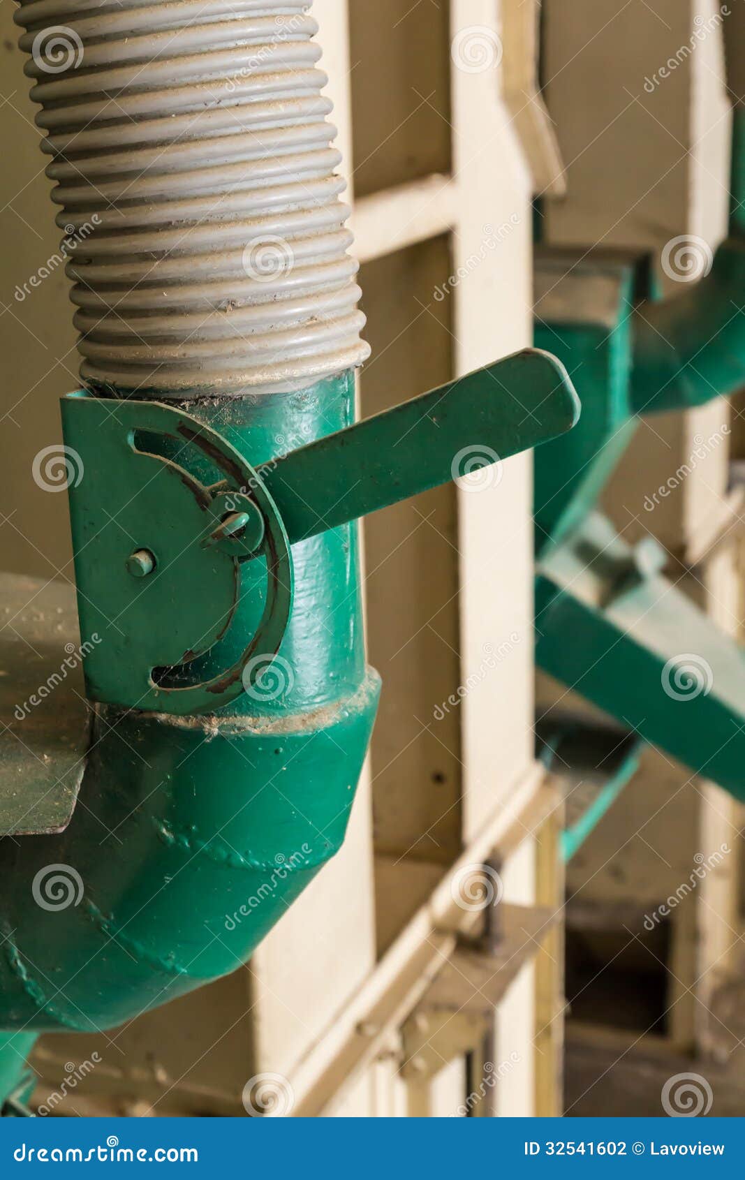 Green Lever control stock photo. Image of instrument - 32541602