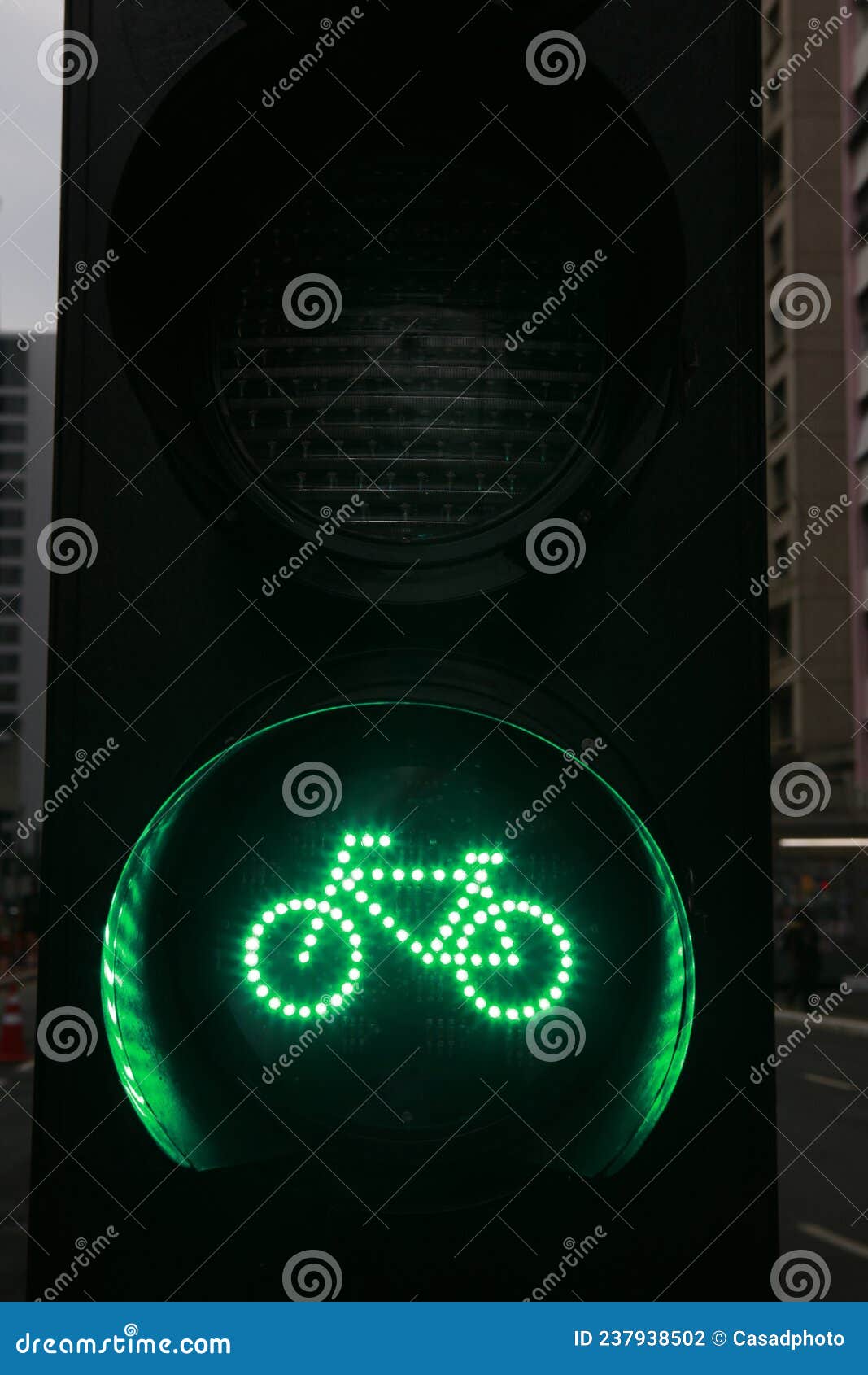 Green light for bicycle stock photo. Image of bicycle - 237938502