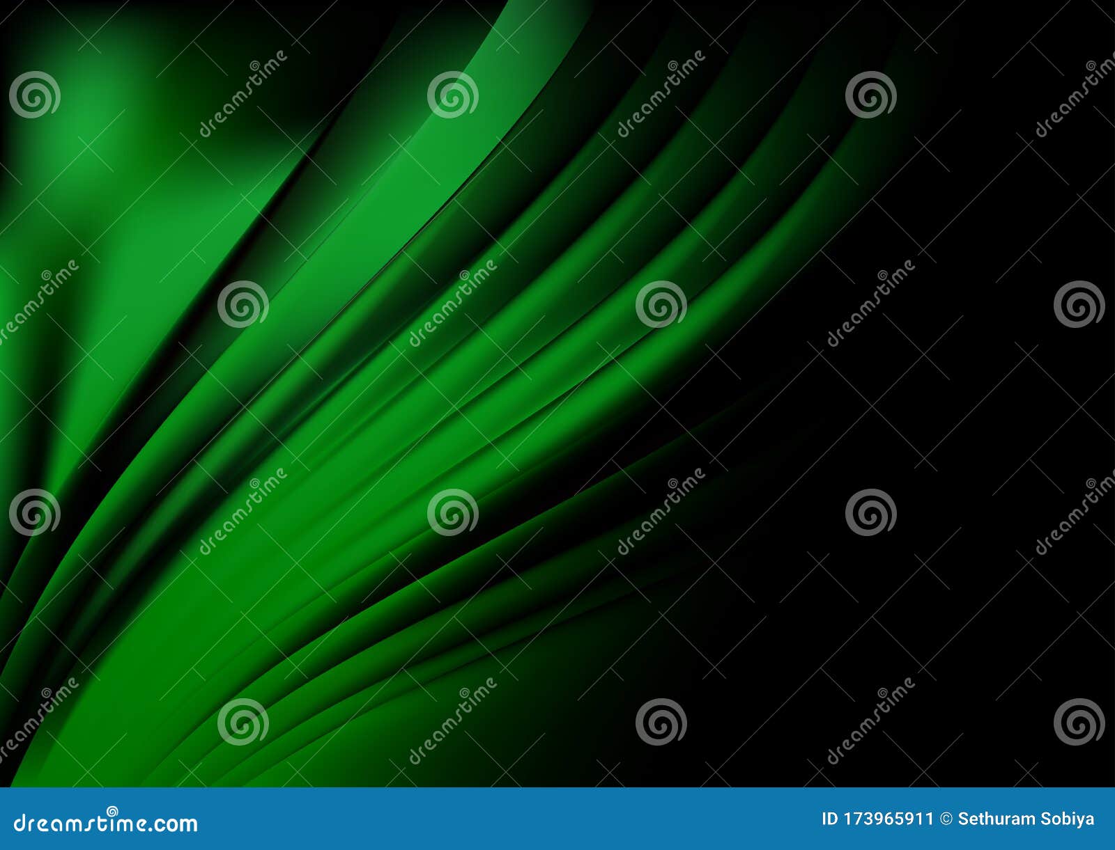 Green Light Element Background Vector Illustration Design Stock Vector ...