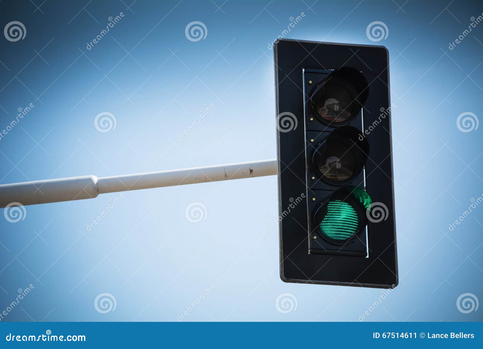 Green light for go stock image. Image of light, intersection - 67514611