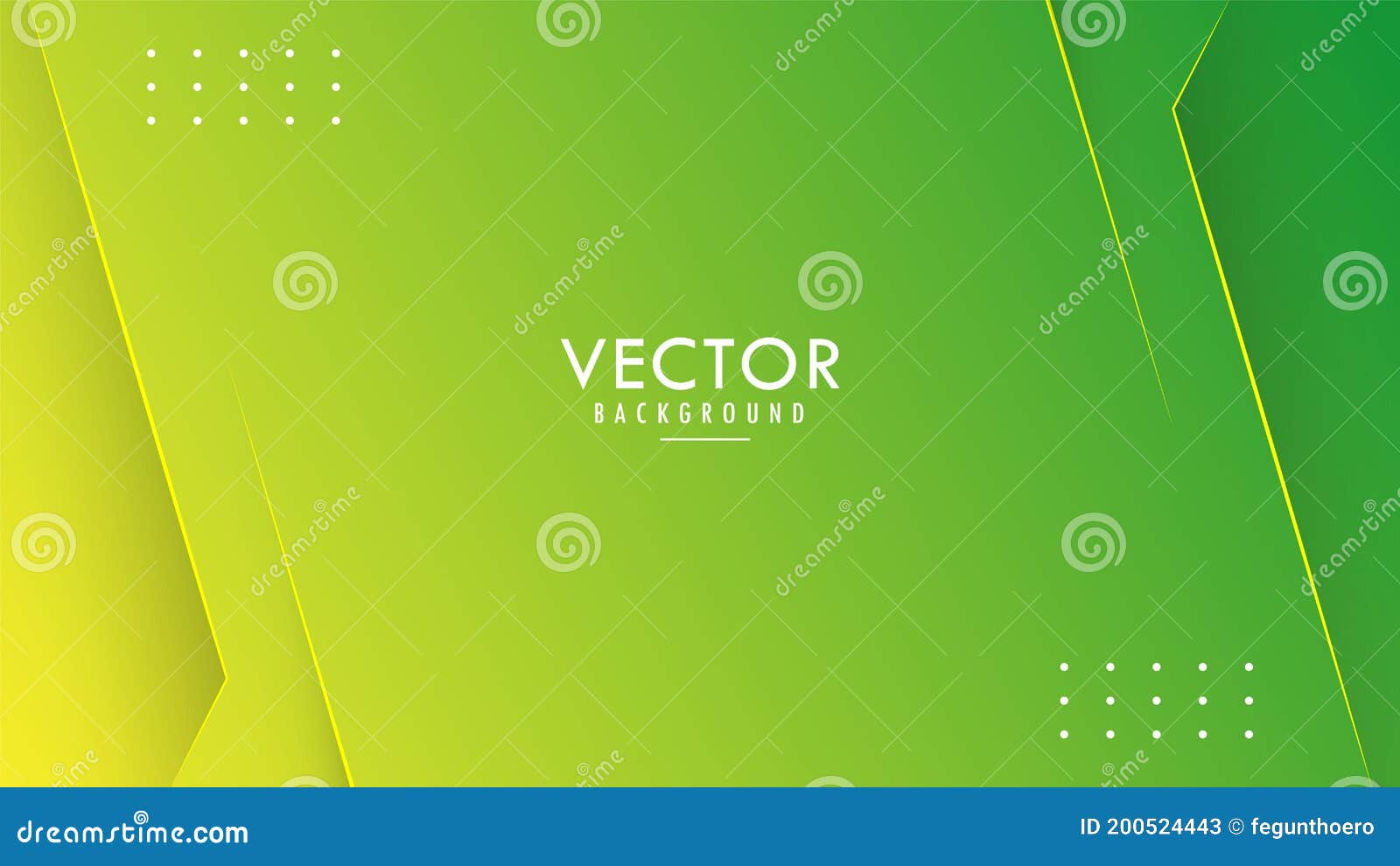 Green Light Gradient Geometric Line Shape Background Premium Vector ...