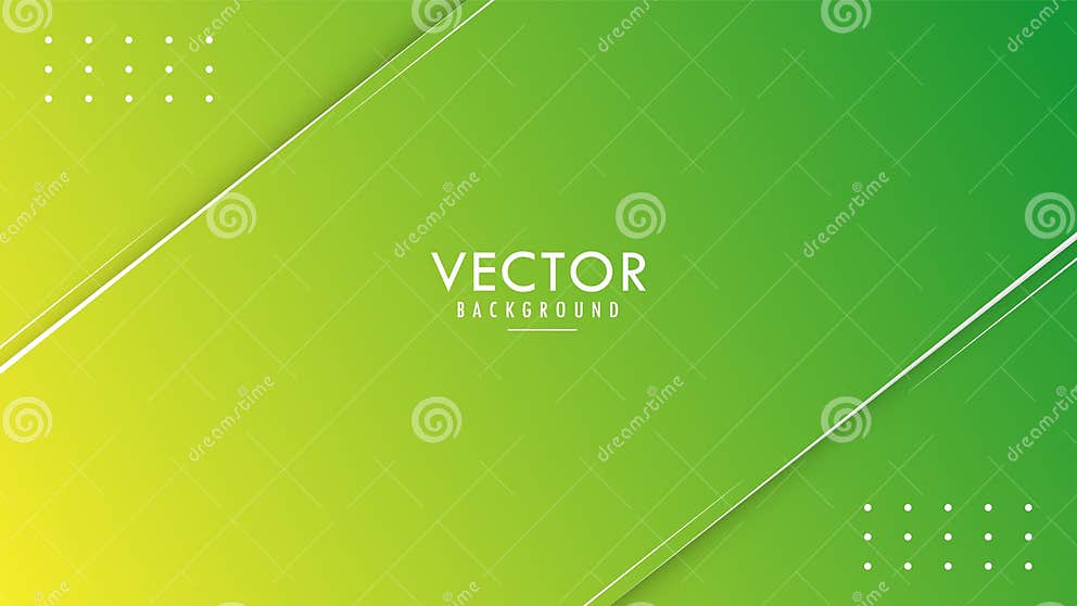 Green Light Gradient Geometric Line Shape Background Premium Vector ...