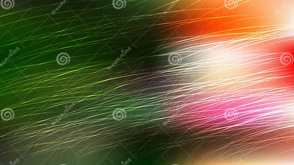 Green Light Orange Background Beautiful Elegant Illustration Graphic ...