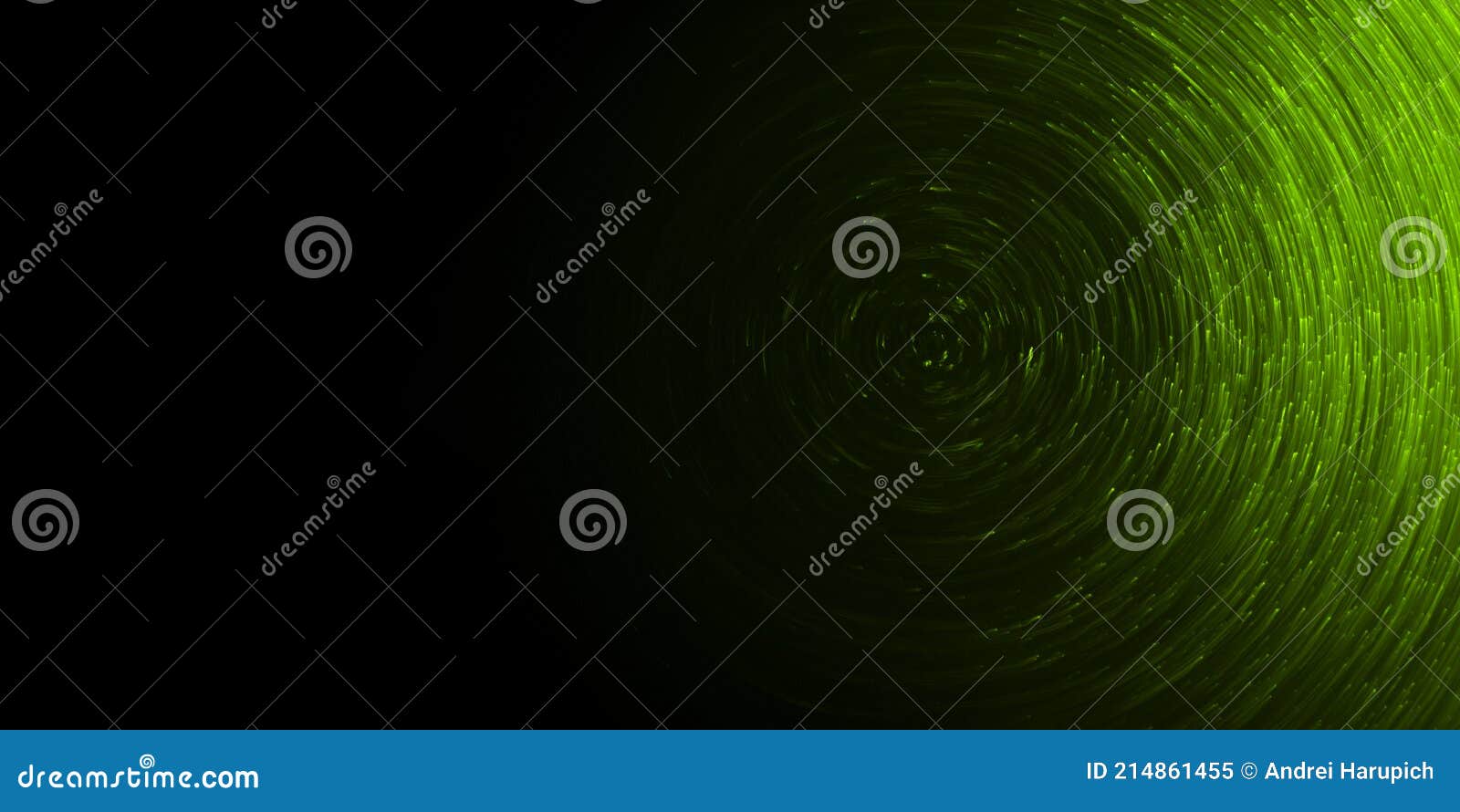 Green Particle Disc of Light Stock Image - Image of orbit, thin: 214861455